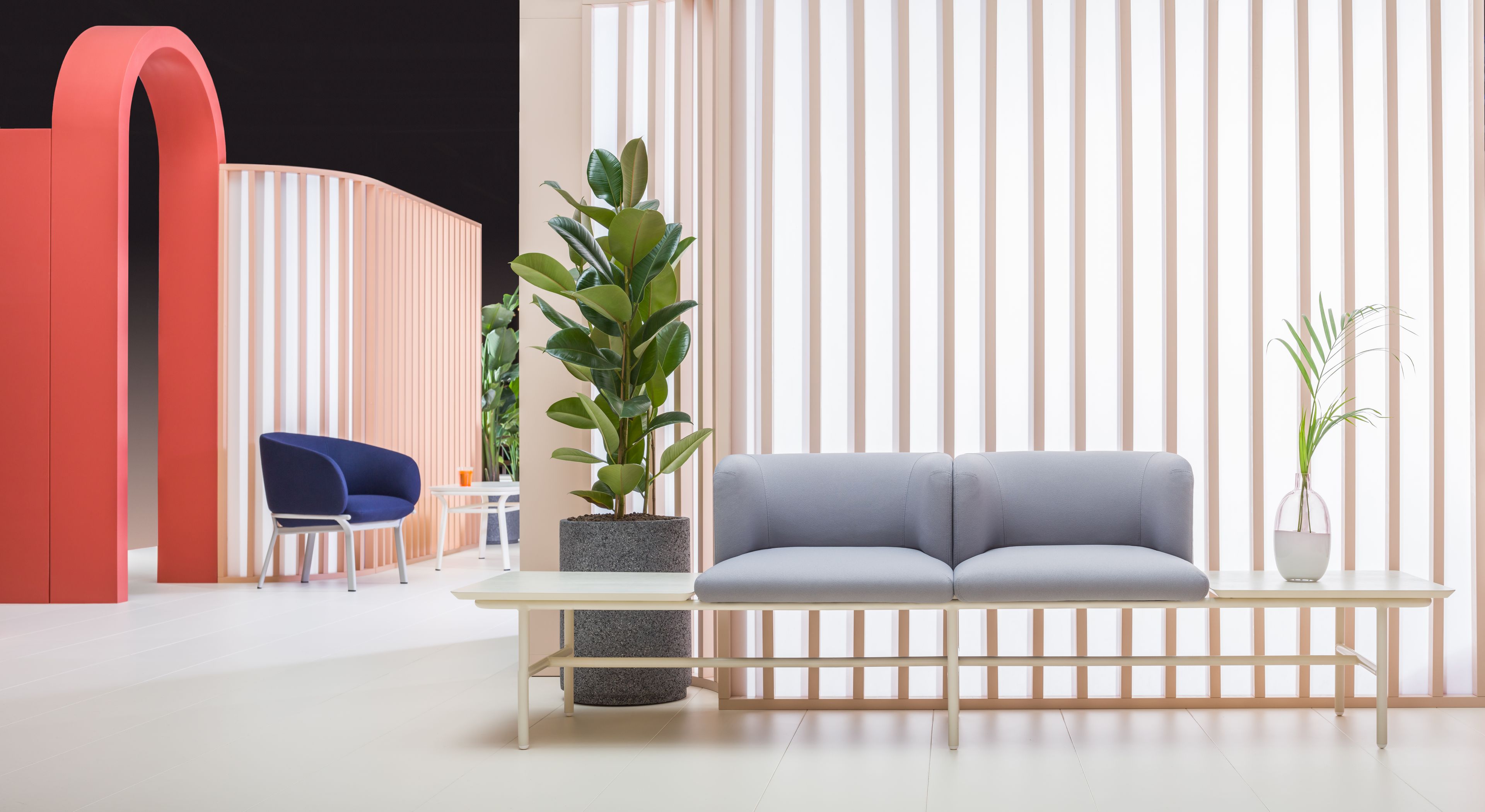 AGORA Modular fabric sofa By MDD | design Form Us With Love