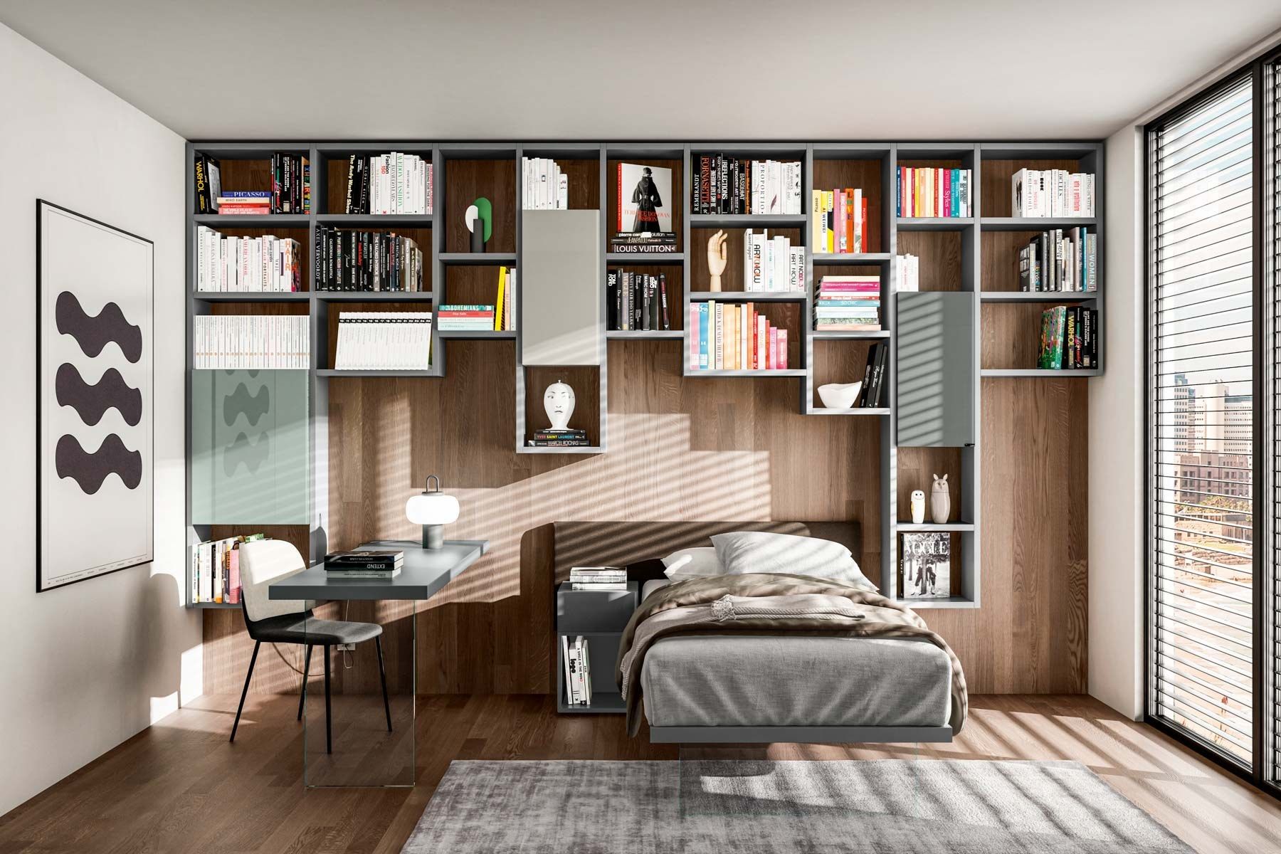 AIR DESK - 1270 Kids writing desk By Lago | design Daniele Lago