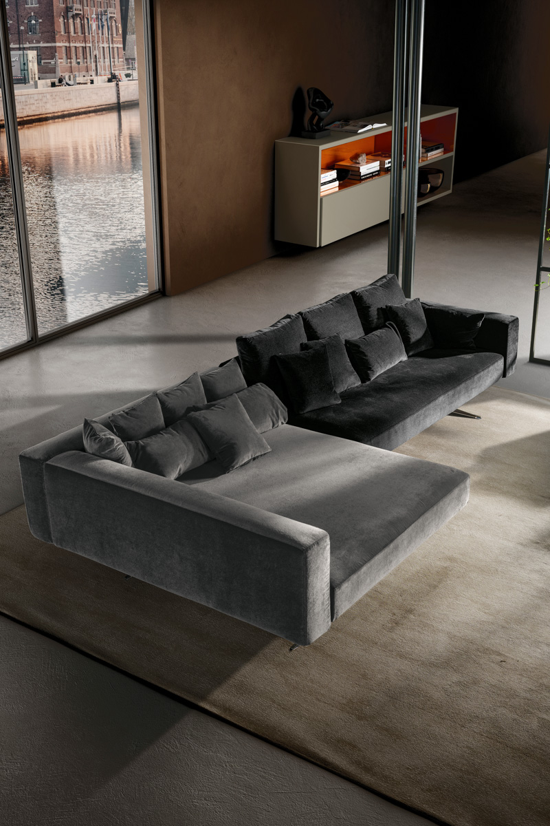AIR | Divano componibile By Lago design Daniele Lago