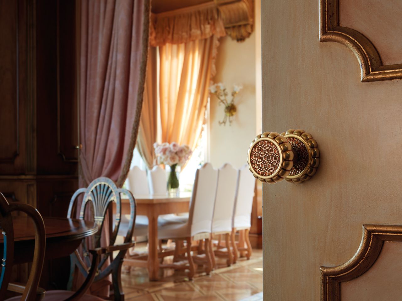 AISHA Brass door knob By LINEA CALI'