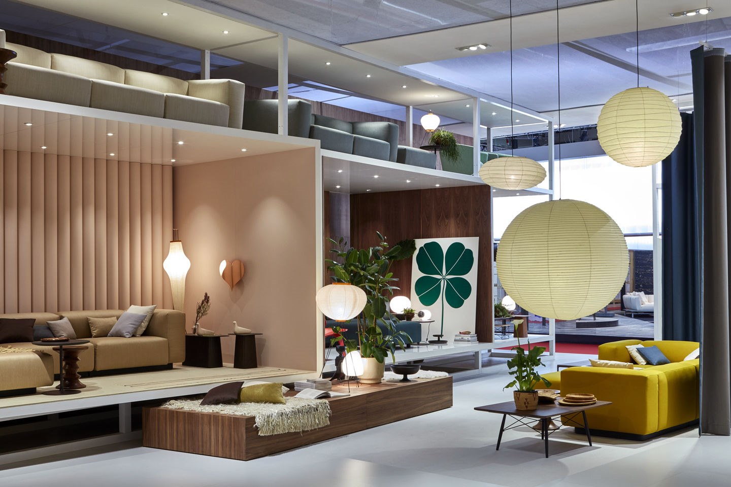 AKARI 120A Pendant lamp By Vitra | design Isamu Noguchi