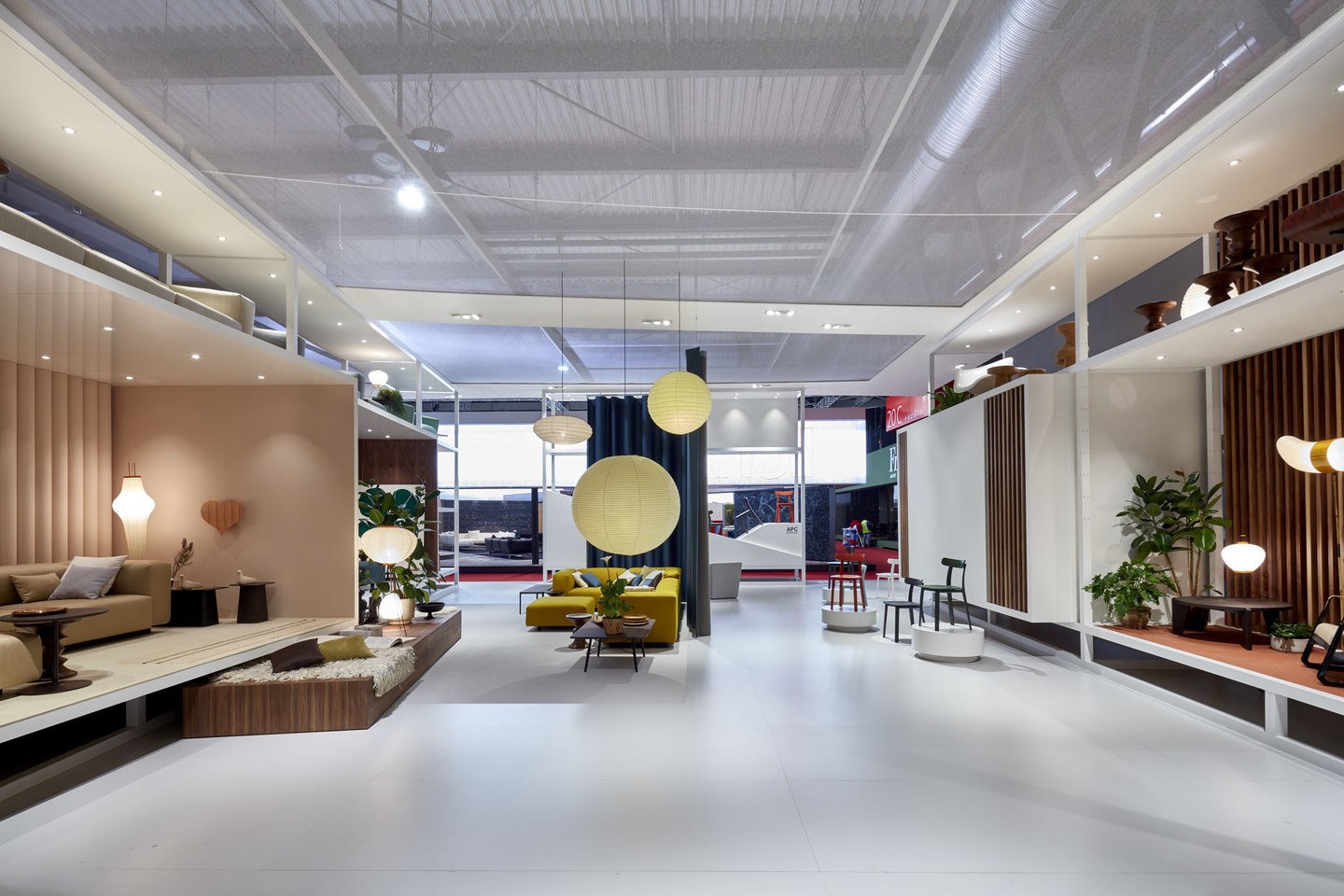AKARI 120A Pendant lamp By Vitra | design Isamu Noguchi