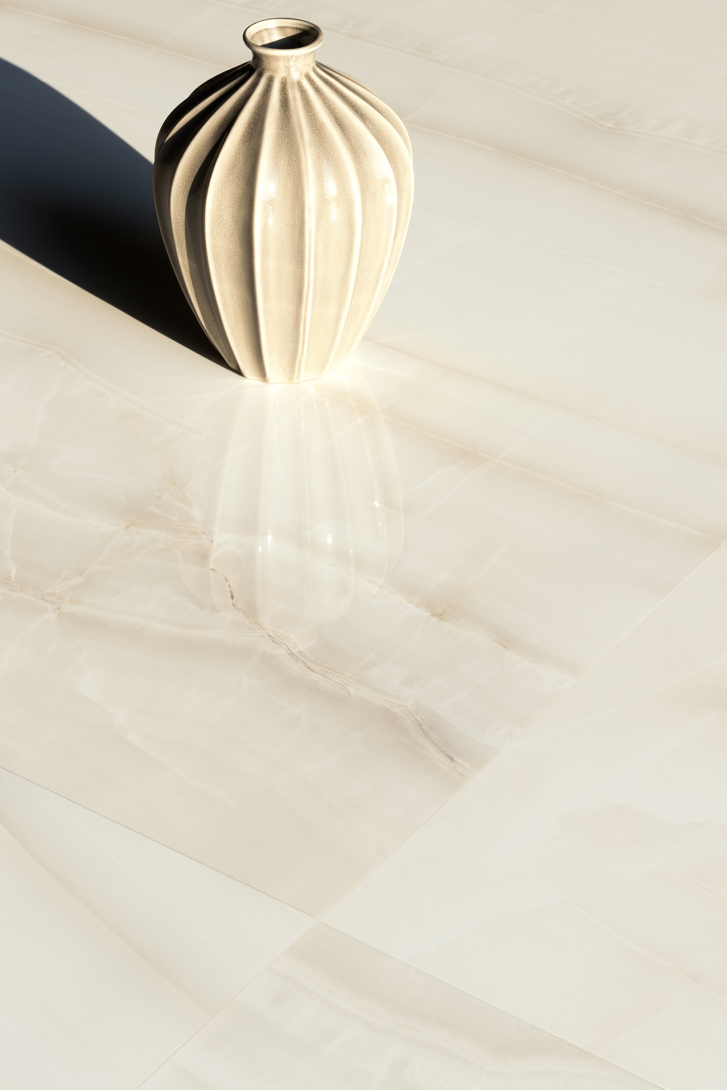 Porcelain stoneware wall/floor tiles with marble effect AKOYA IVORY By ...