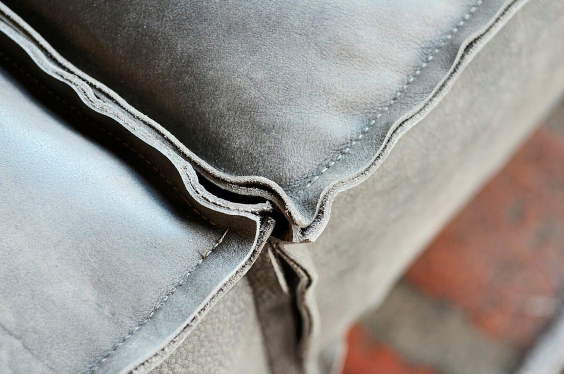 ALAN | Leather sofa By Gobbo Salotti design Itamar Harari