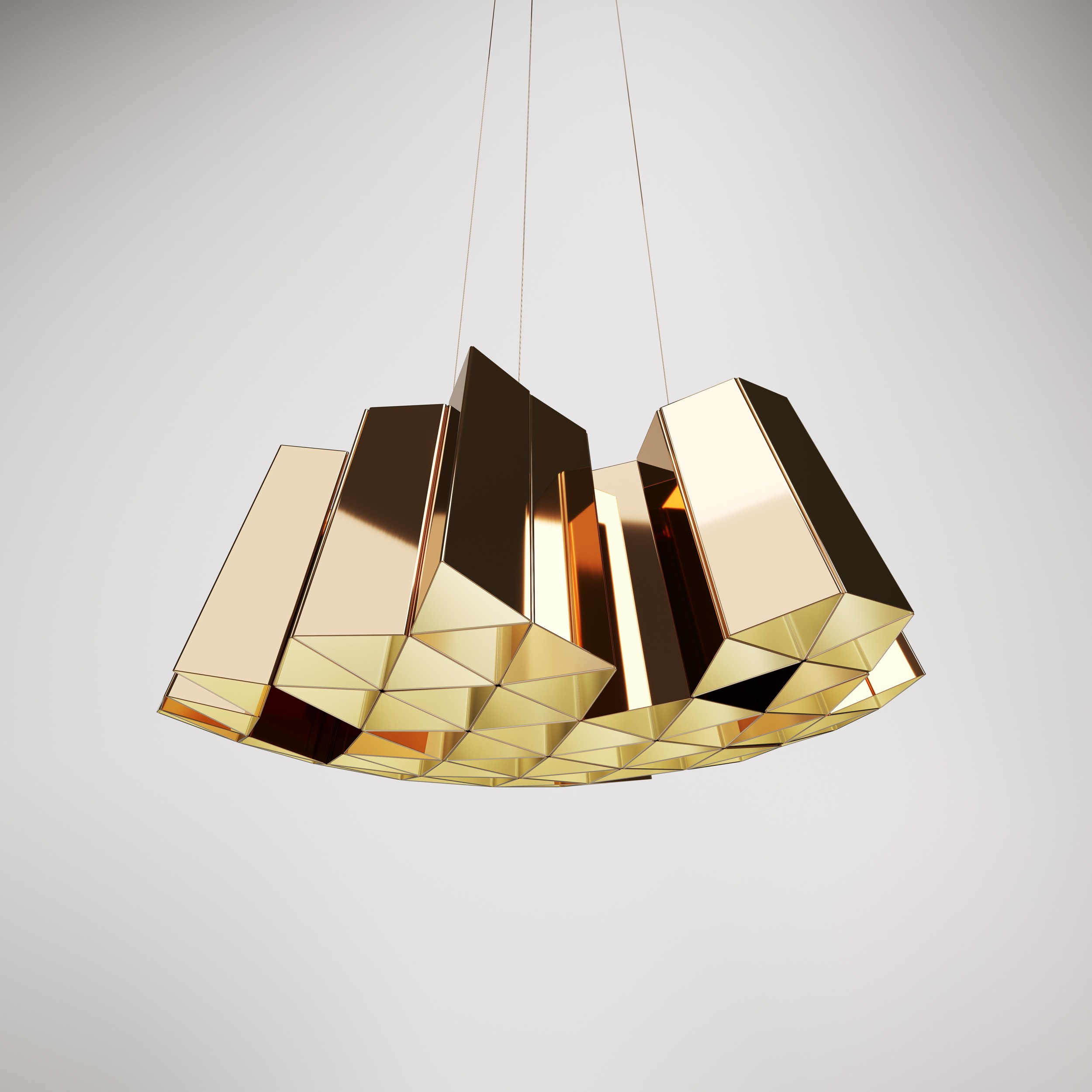 Metal pendant lamp ALAVUS By Cameron Design House