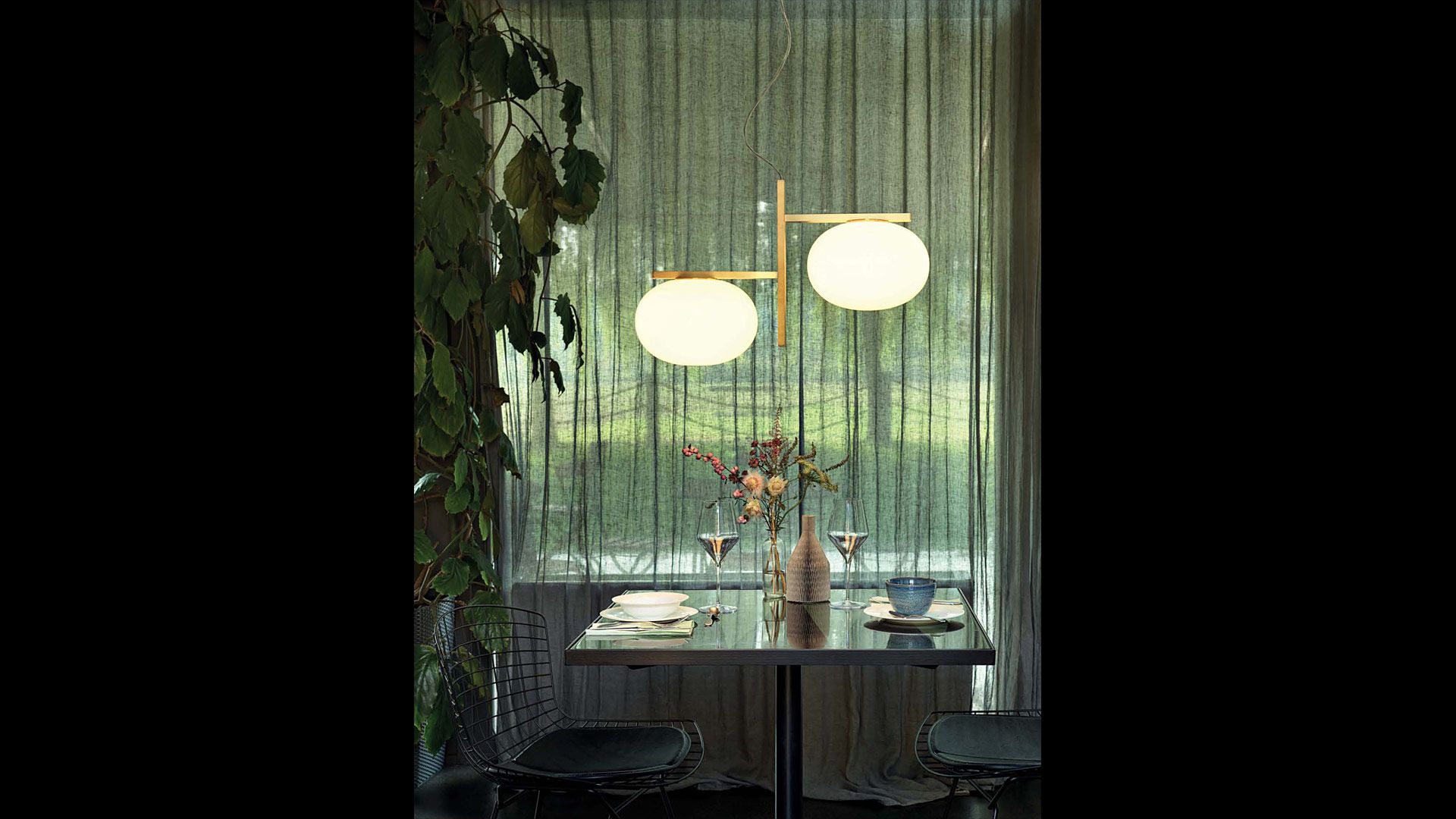 ALBA 468 Pendant lamp By Oluce