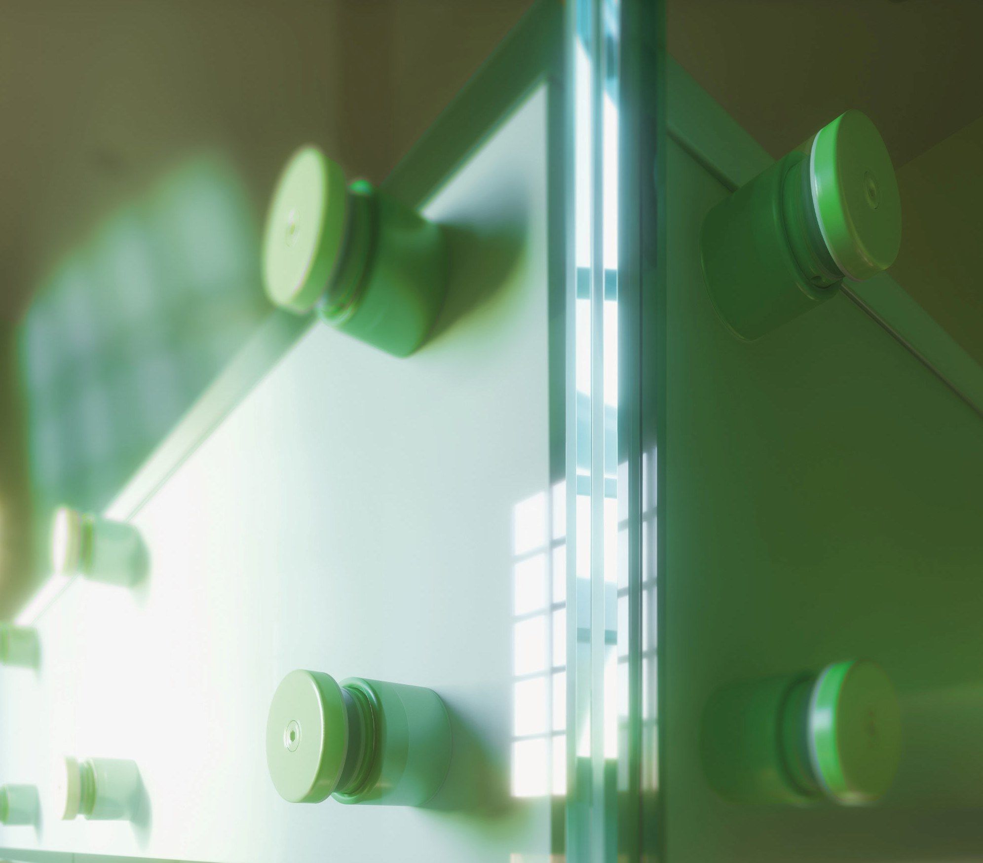 Glass parapet ALBA COLORS ALU Alba Collection By FARAONE design Roberto ...