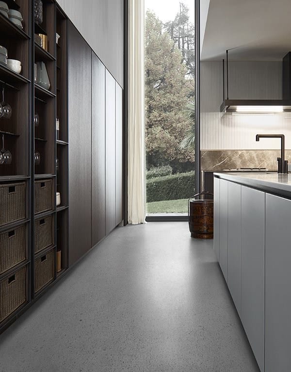 Fitted kitchen ALEA By Poliform design Paolo Piva