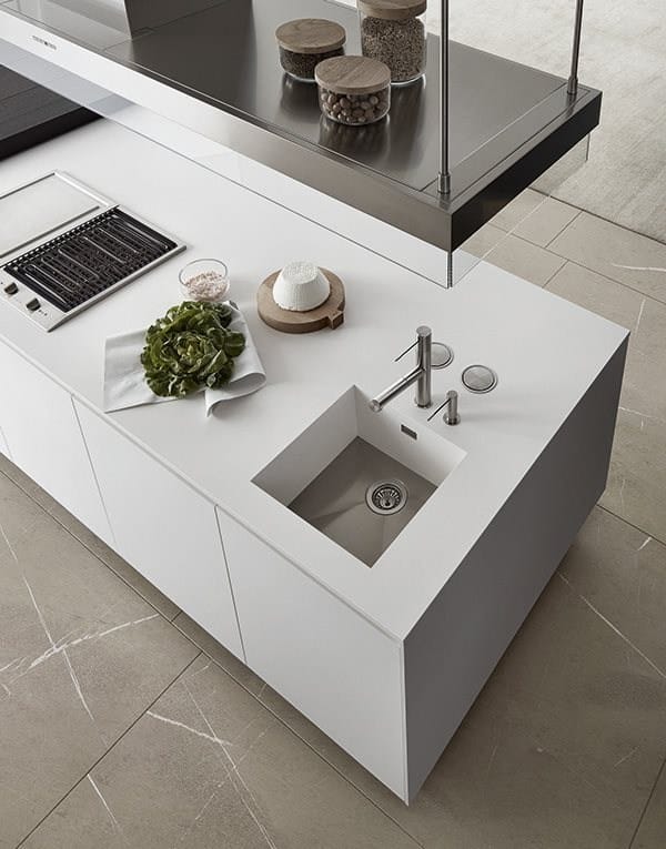 Fitted kitchen ALEA By Poliform design Paolo Piva