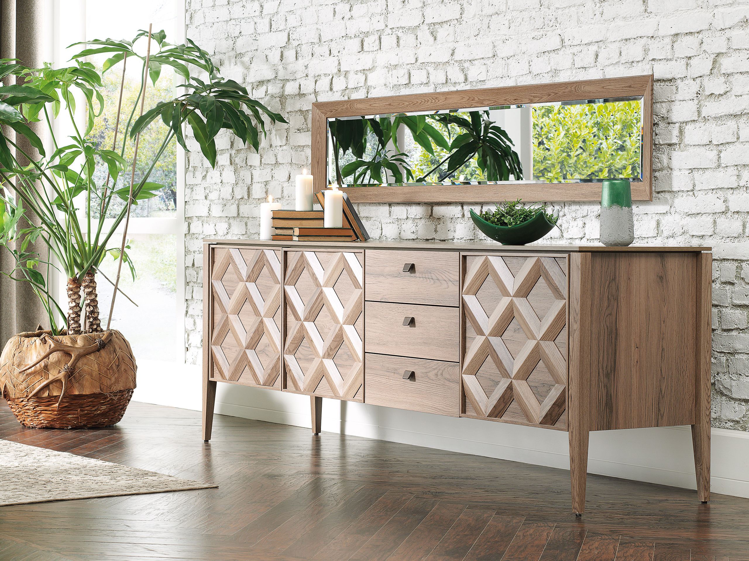 ALESSA | Sideboard with drawers Alessa Collection By Enza Home