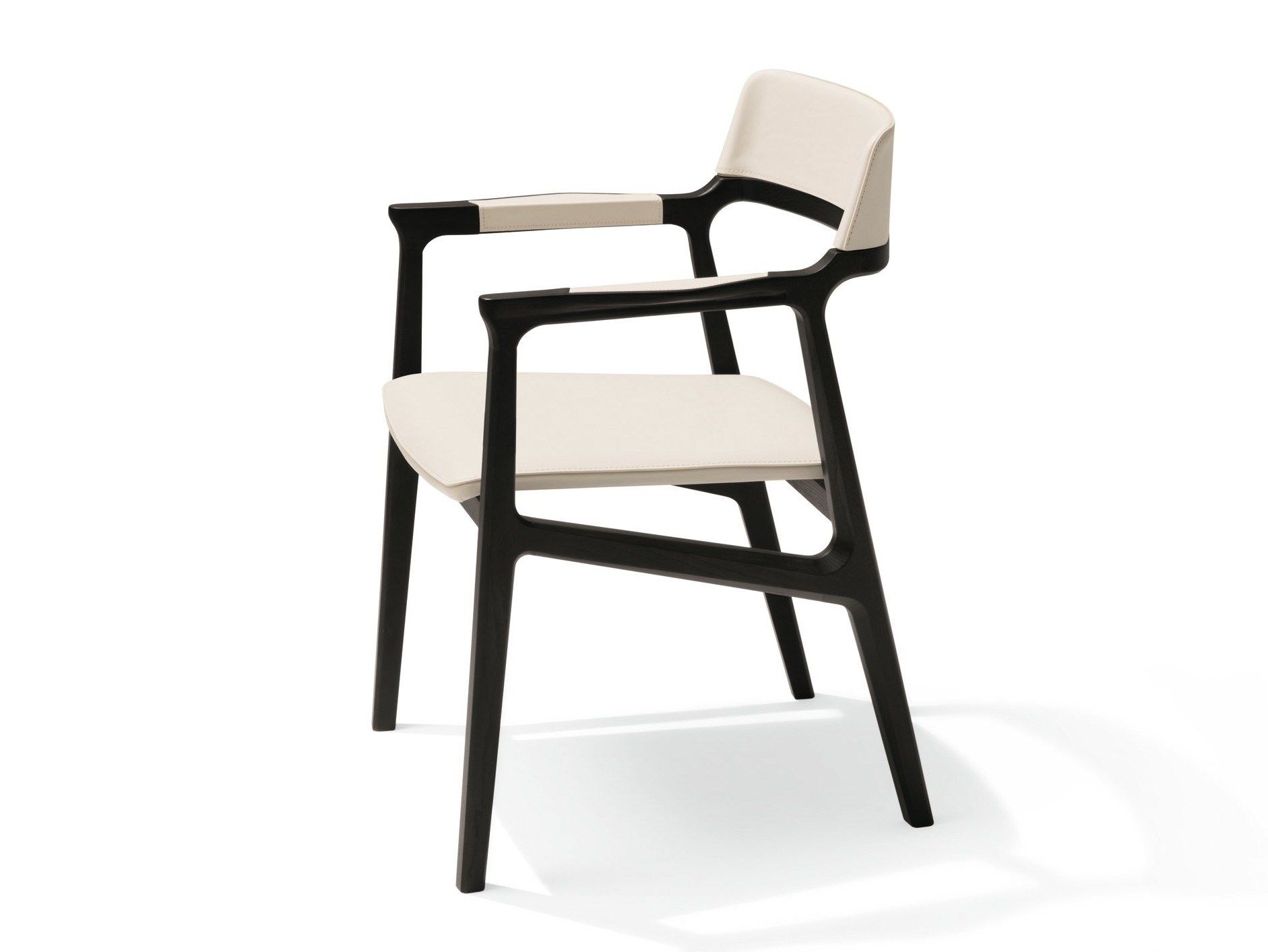 ALEXA | Chair with armrests By Giorgetti design Umberto Asnago