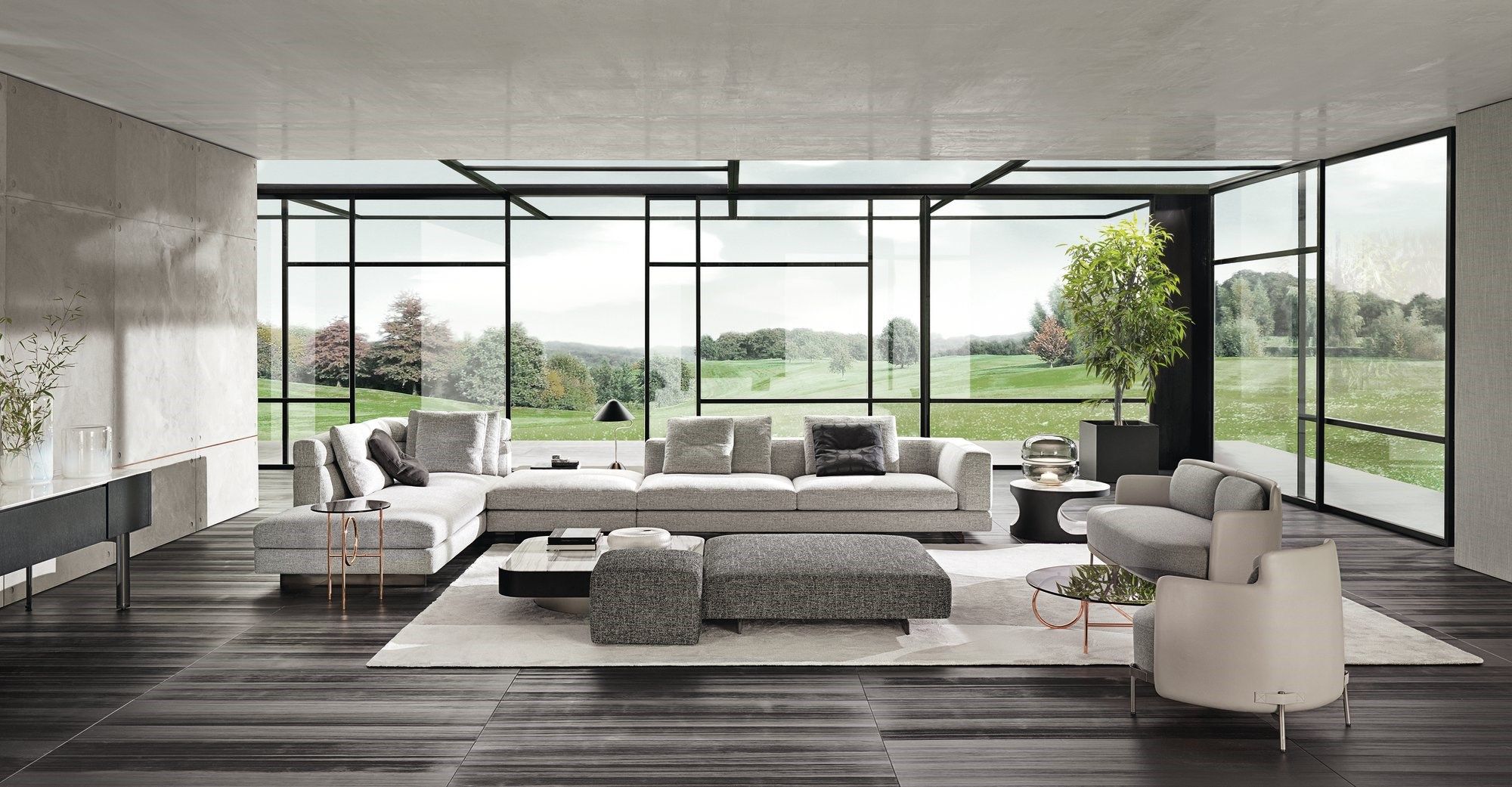 ALEXANDER Sofa By Minotti | design Rodolfo Dordoni