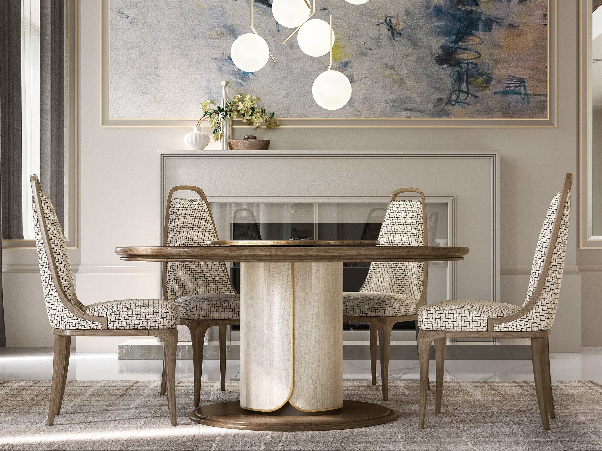 ALEXANDER | Round table Alexander Collection By A.R. Arredamenti