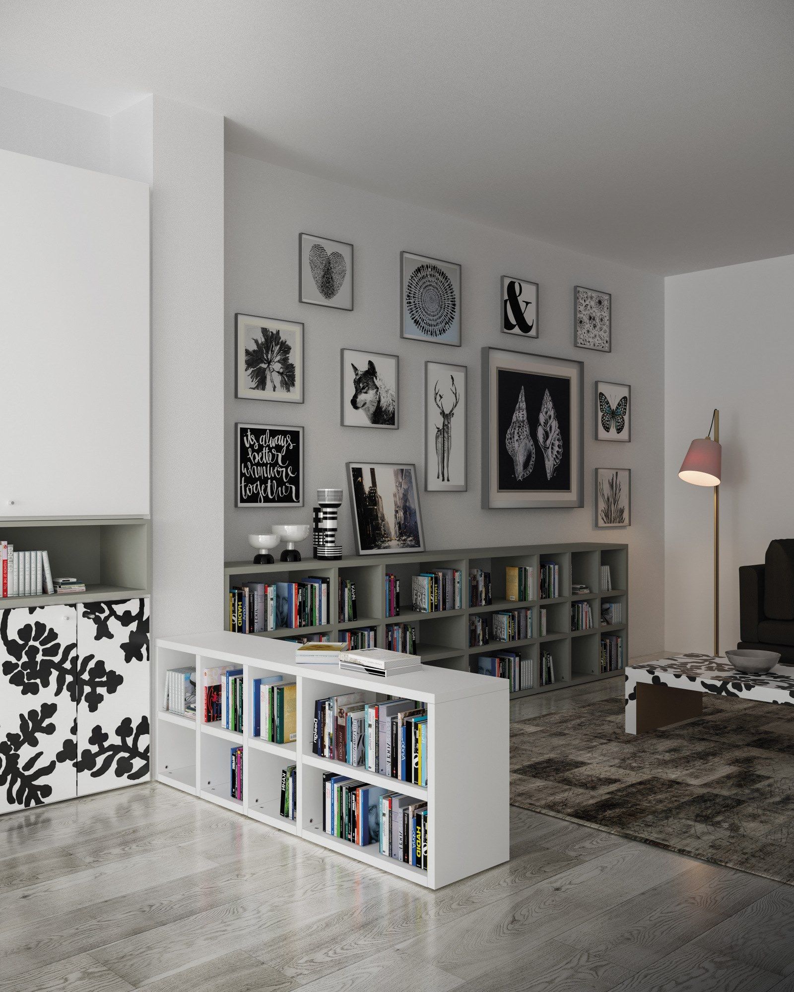 ALFABETO | Bookcase Alfabeto Collection By De Rosso