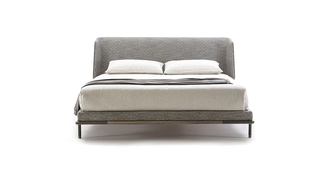 ALFRED Double bed with upholstered headboard By Frigerio | design ...