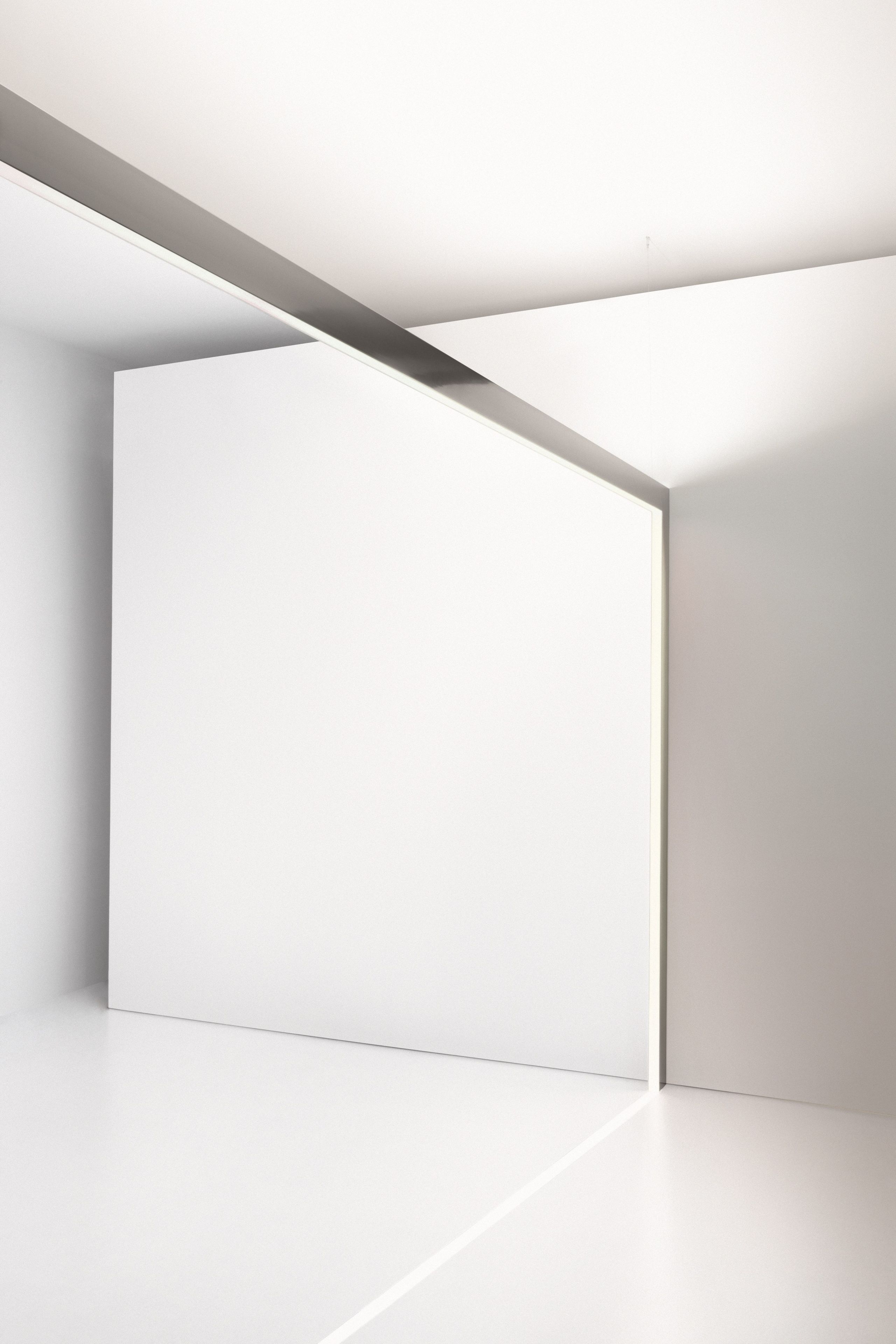 ALGORITMO SYSTEM | Wall-mounted linear lighting profile By Artemide