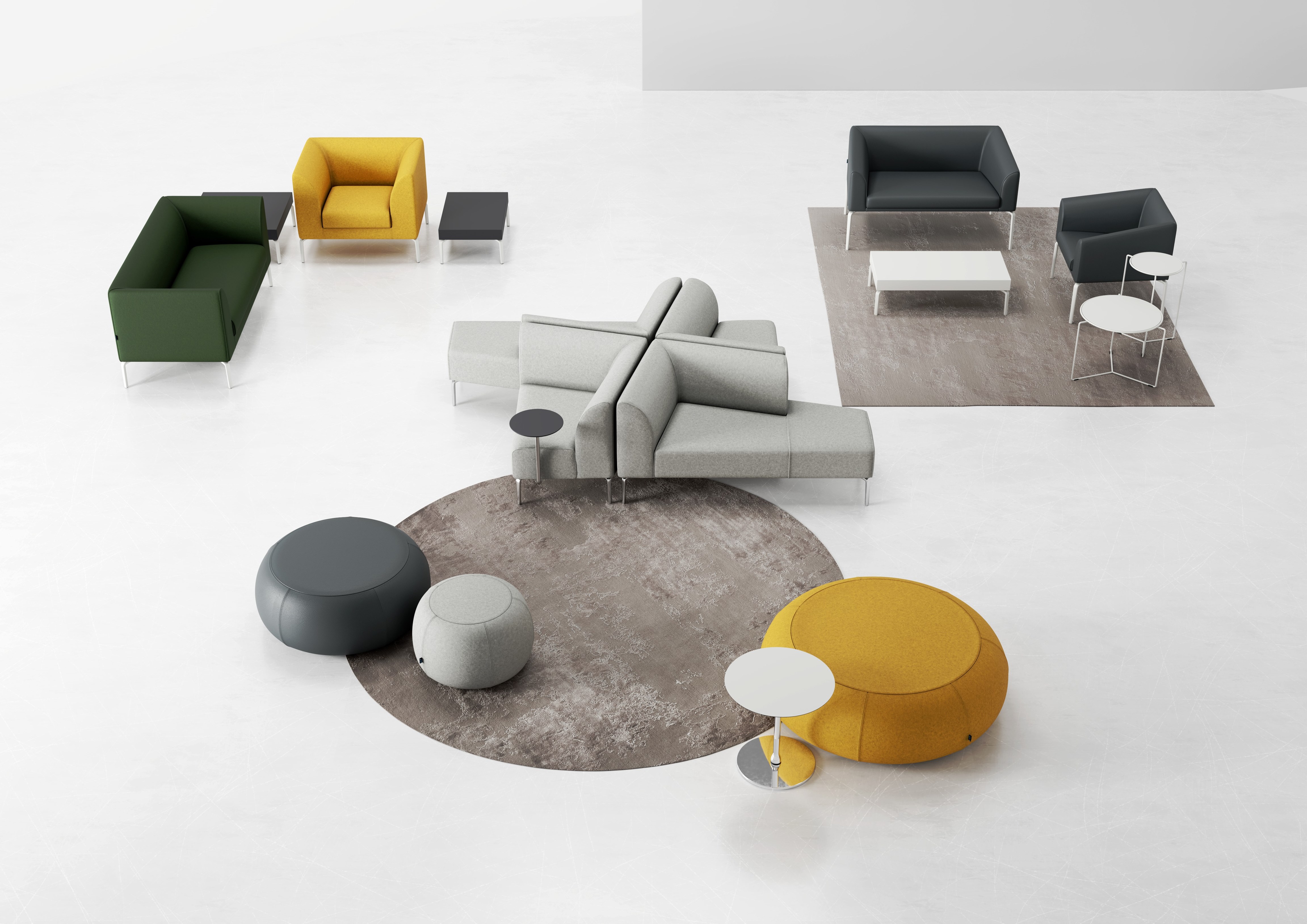 ALIAS AS | 3 seater sofa By VAGHI