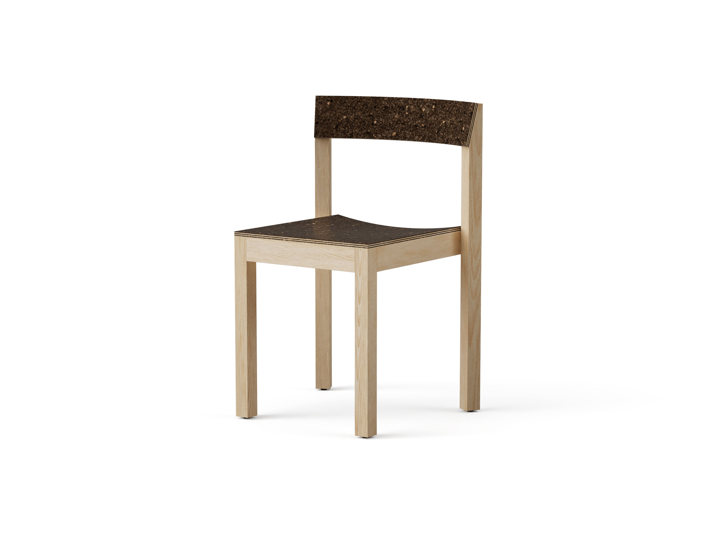 ALICE | Wooden chair By DAM