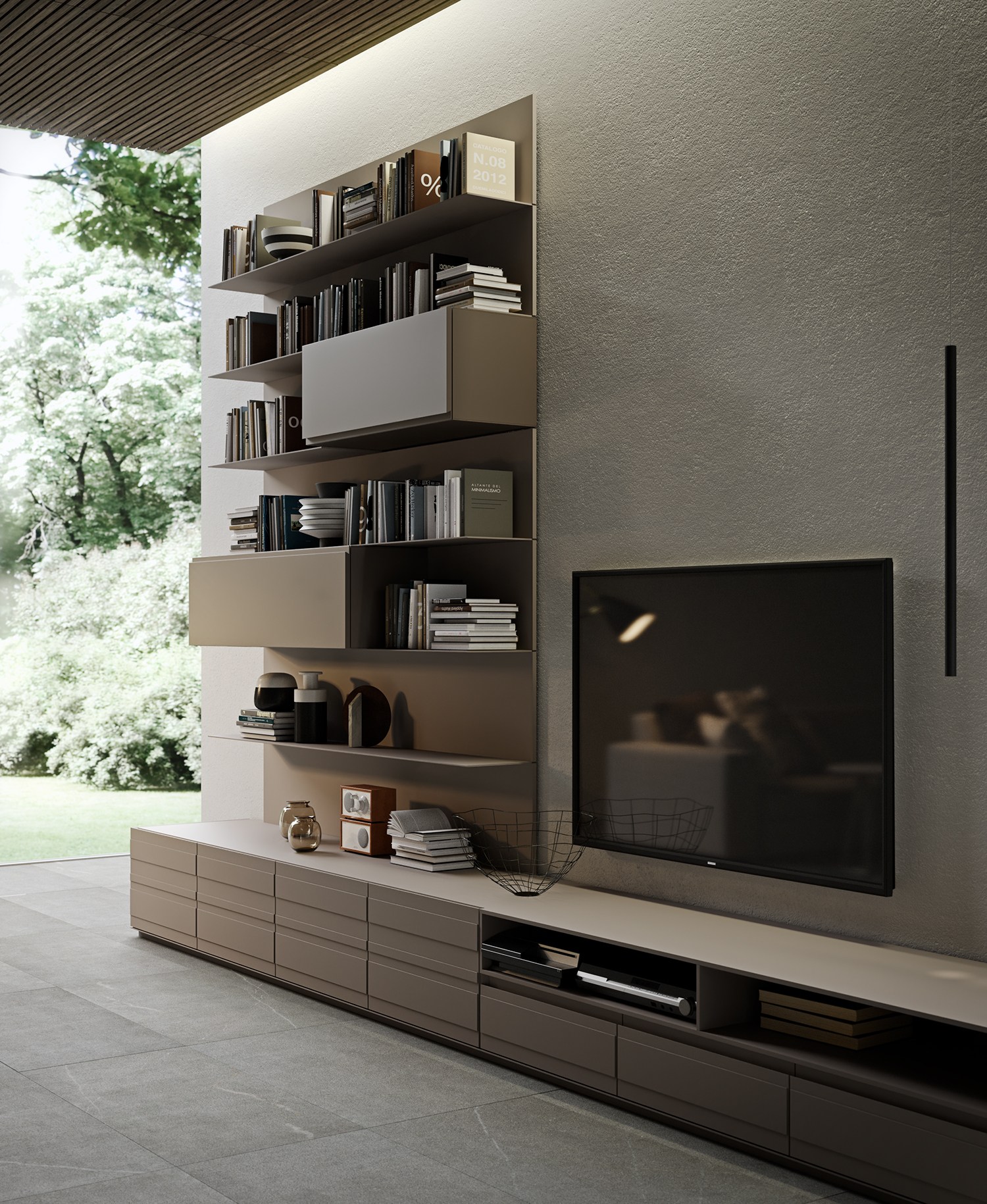 ALL Bookcase By EmmeBi | design Pietro Arosio