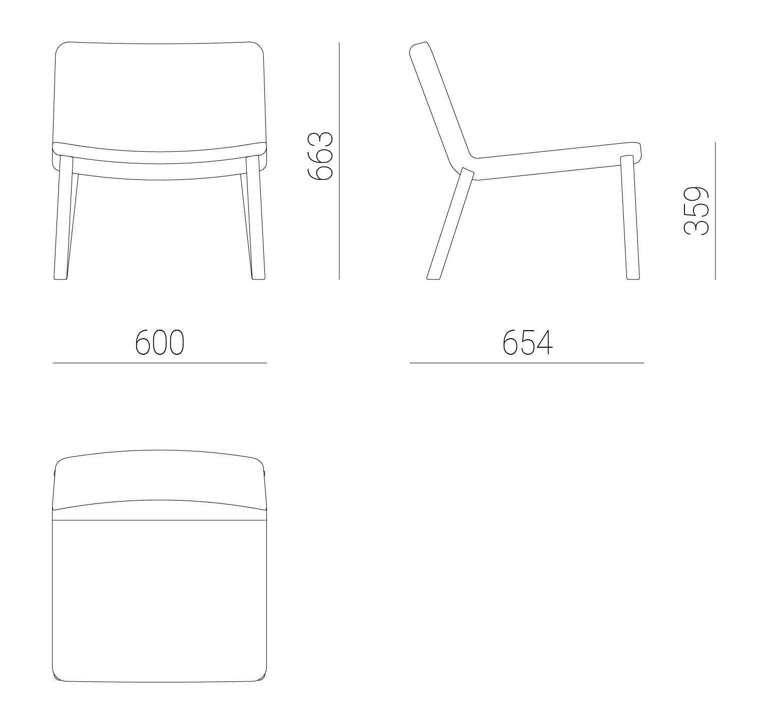 ALLAY | Ash easy chair Allay Collection By MOR DESIGN design Daniel ...