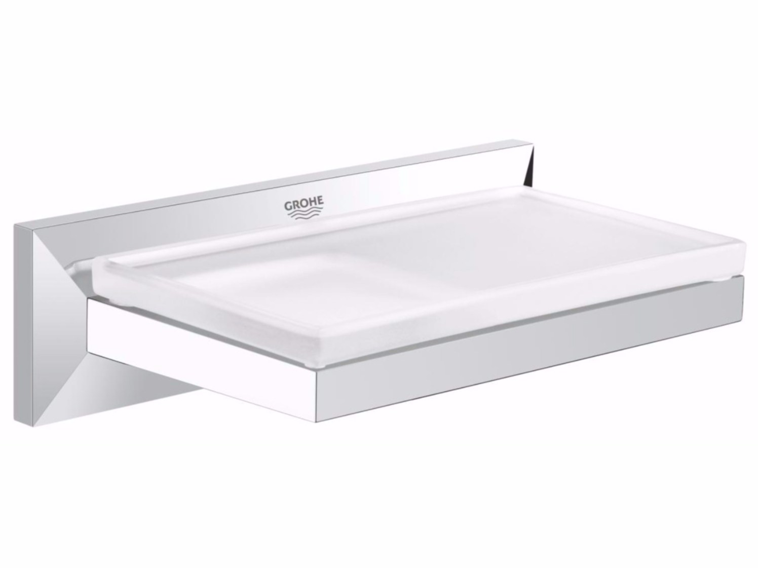 ALLURE BRILLIANT Soap dish / bathroom wall shelf By Grohe