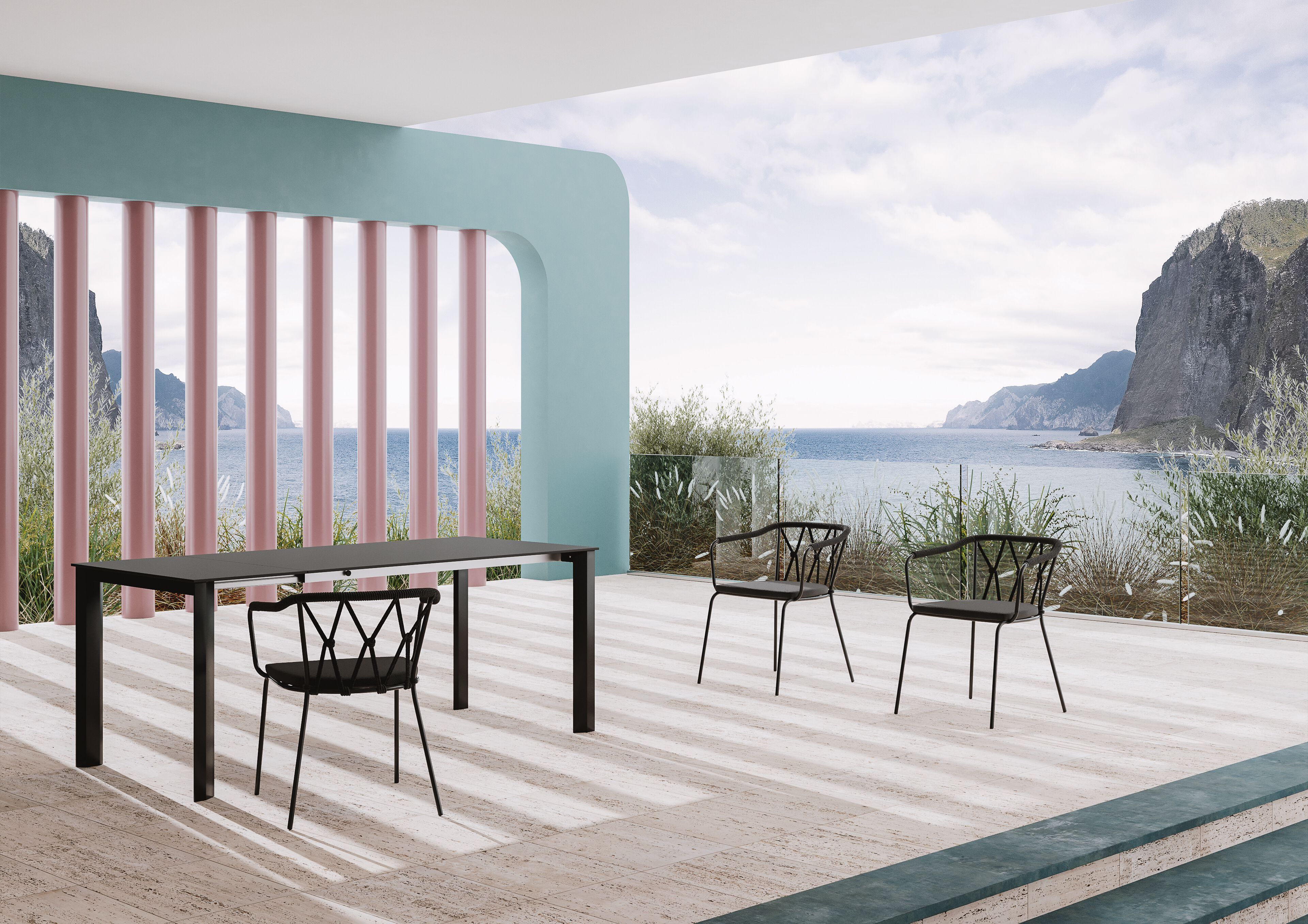 GRANDANGOLO Table By ALMA DESIGN