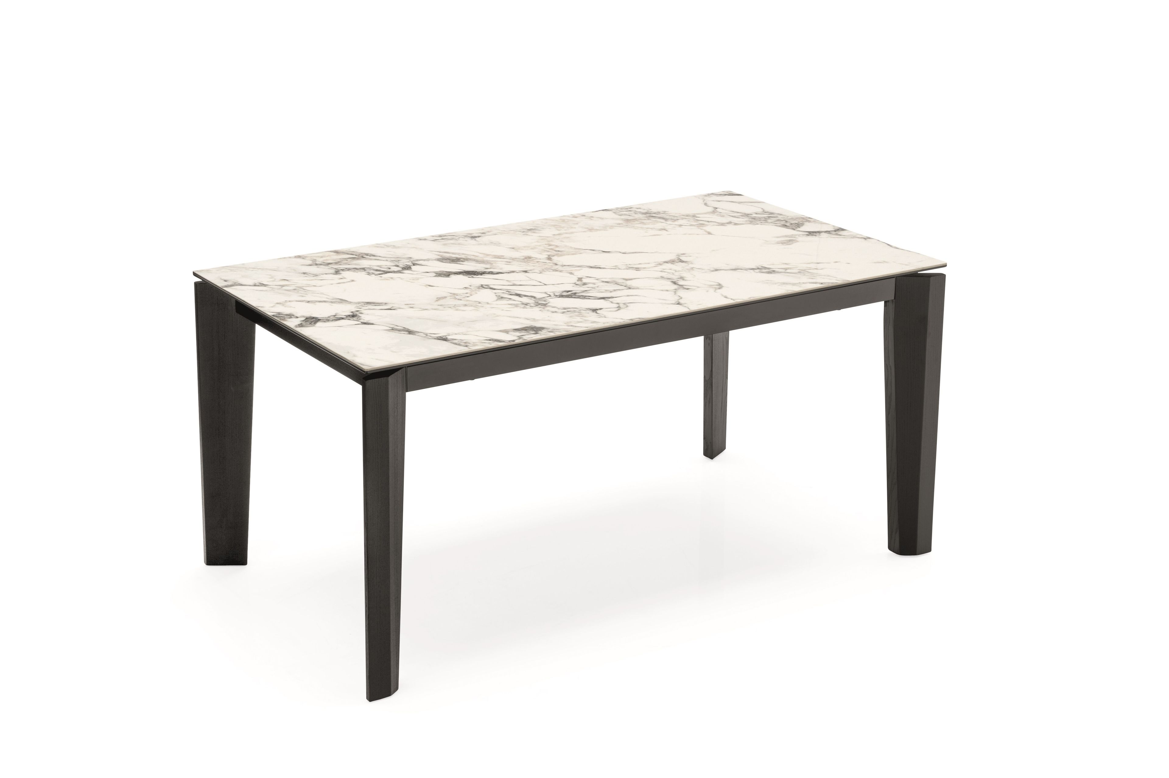 ALPHA Extending ceramic table By Calligaris