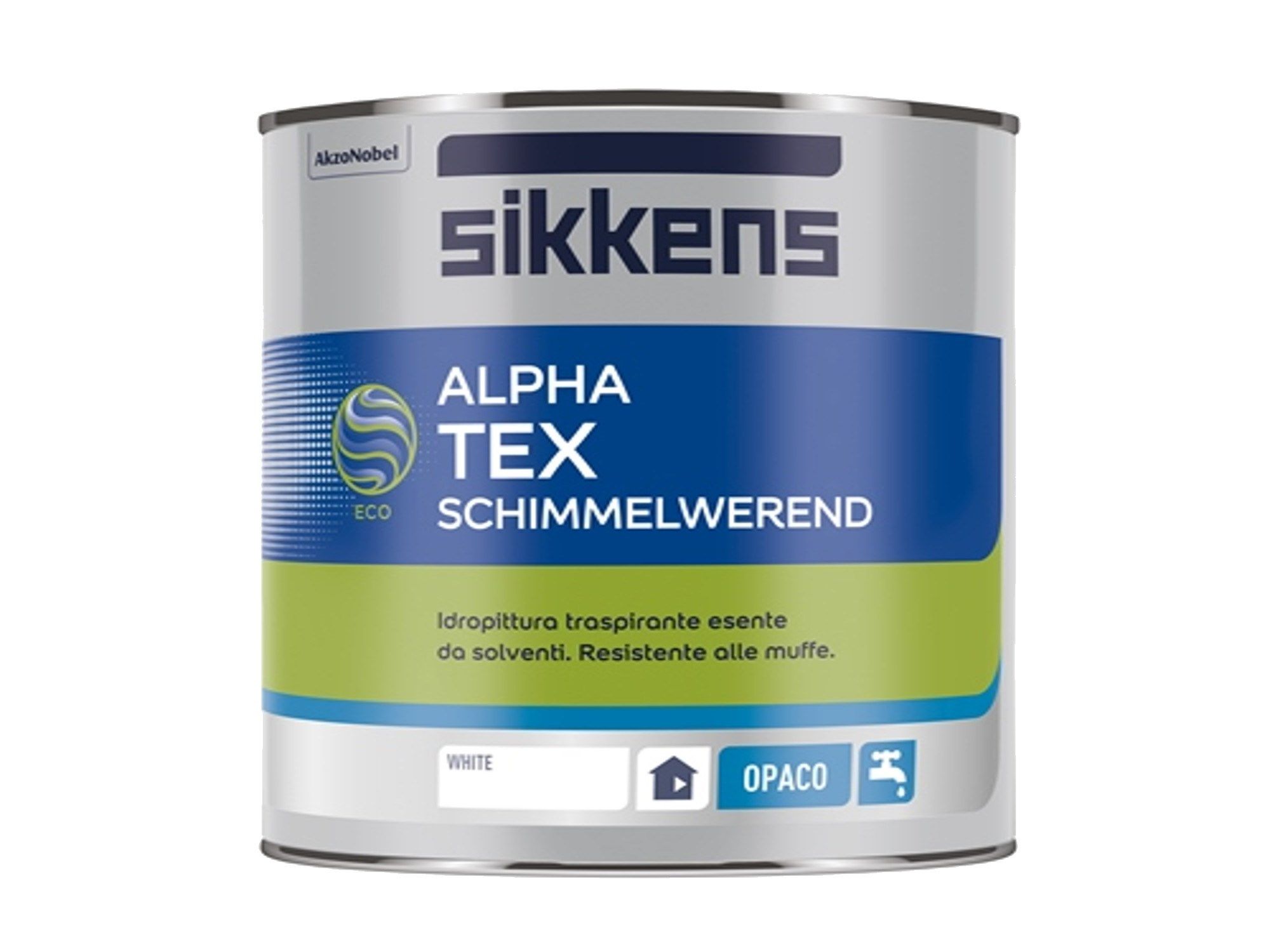 Idropittura traspirante ALPHA TEX SCHIMMELWEREND SF - Sikkens - Edilportale