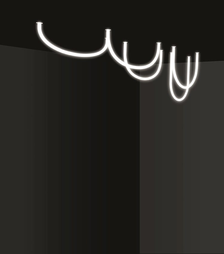 ALPHABET OF LIGHT SYSTEM Linear lighting profile By Artemide