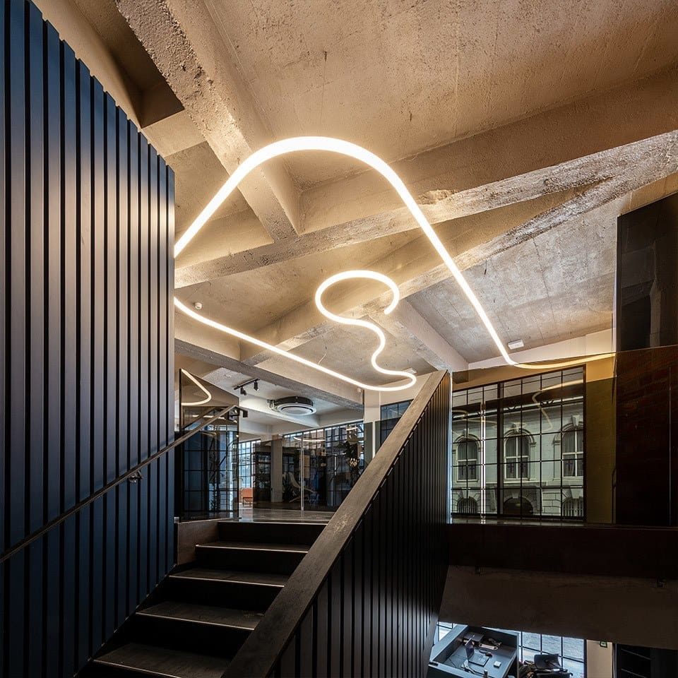 ALPHABET OF LIGHT SYSTEM Linear lighting profile By Artemide