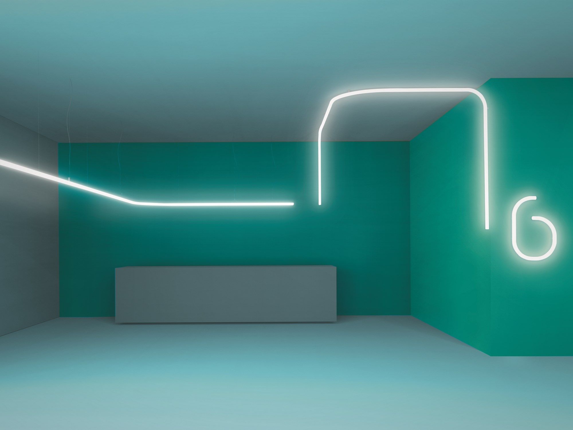 ALPHABET OF LIGHT SYSTEM Linear lighting profile By Artemide