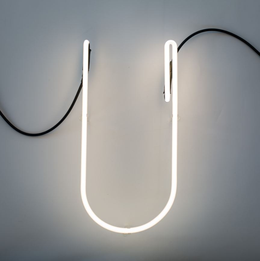 Lettera luminosa a LED ALPHAFONT By Seletti