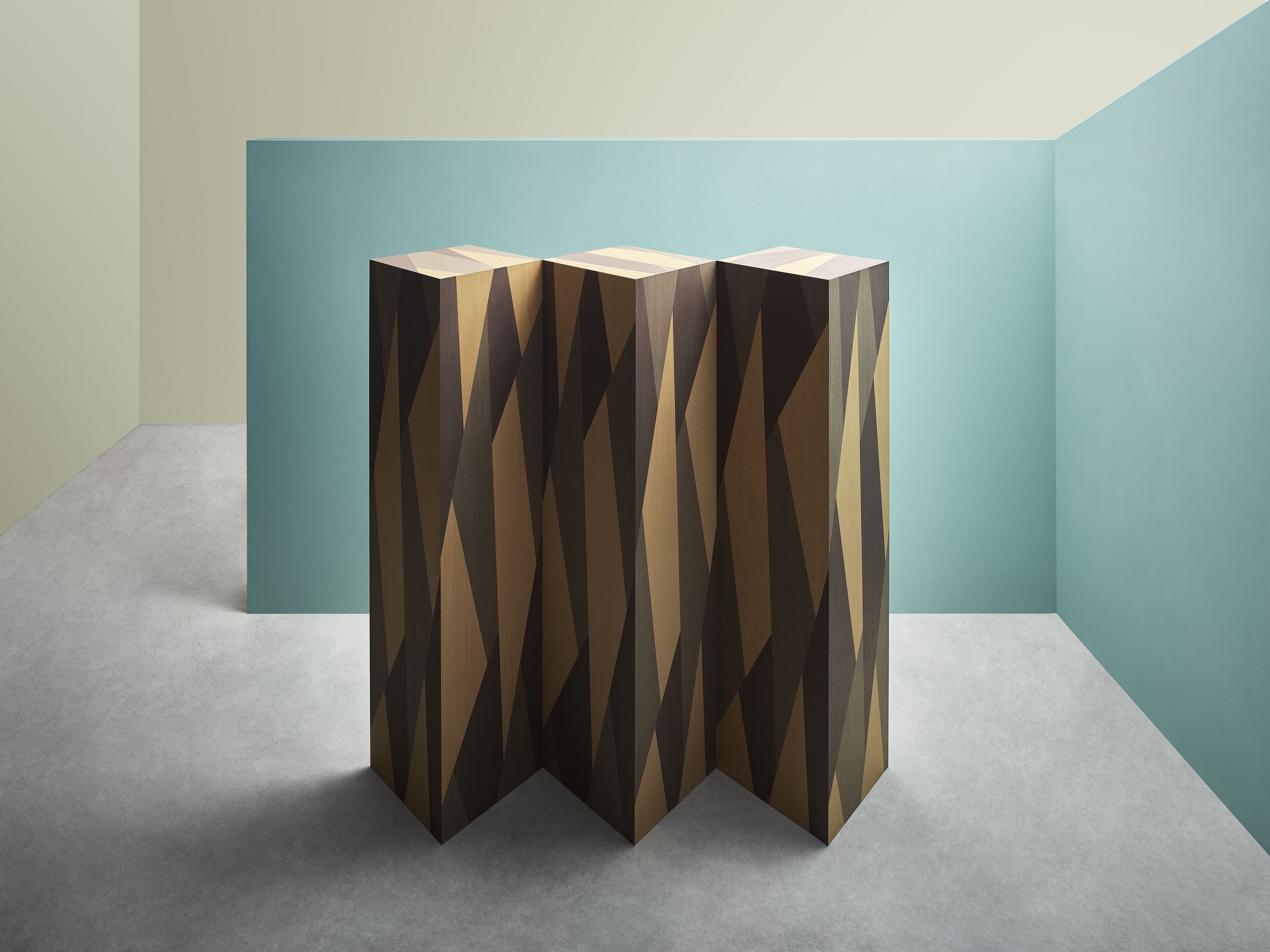 Indoor wooden wall tiles ALPI GAMPERANA TRIPLEX By ALPI design Martino ...