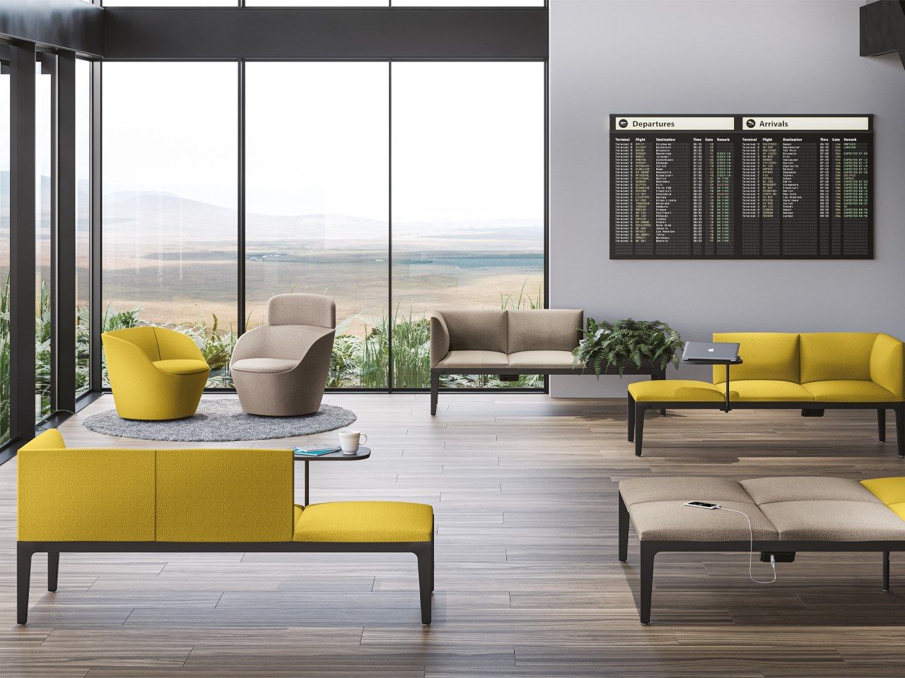 ALPLUS Upholstered fabric bench By FREZZA | design Marco Zito