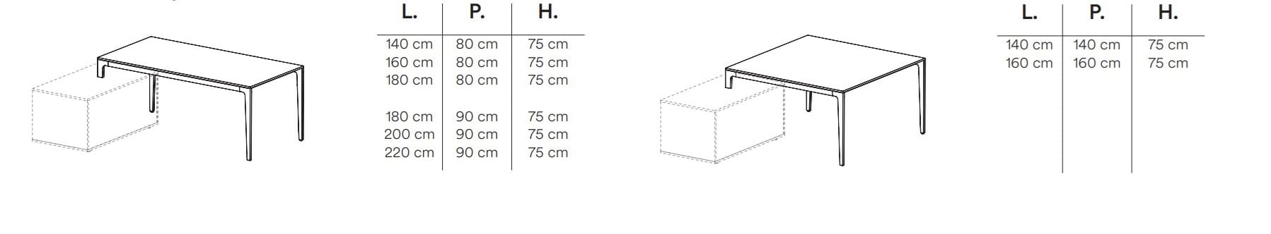 ALPLUS Rectangular wooden office desk By FREZZA | design Marco Zito
