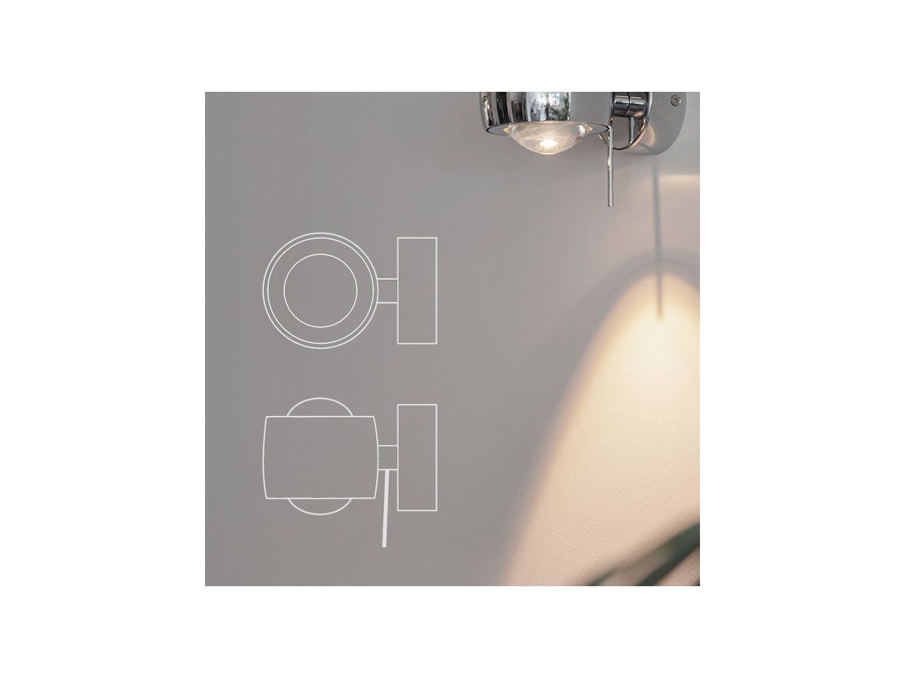 MAYA Wall lamp By A.L.S.