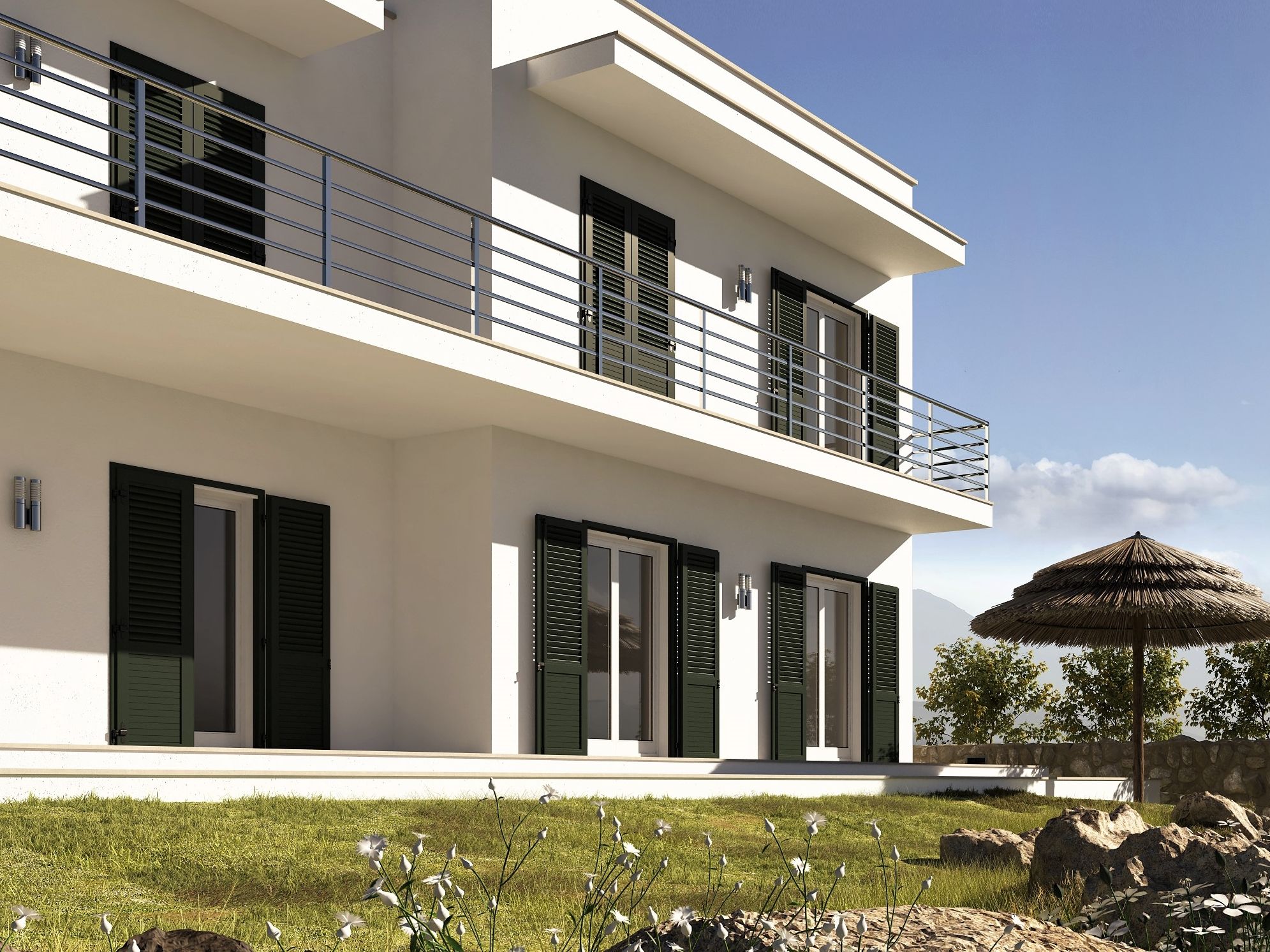 ALTHEA Volet persienné en PVC à lames orientables By NURITH