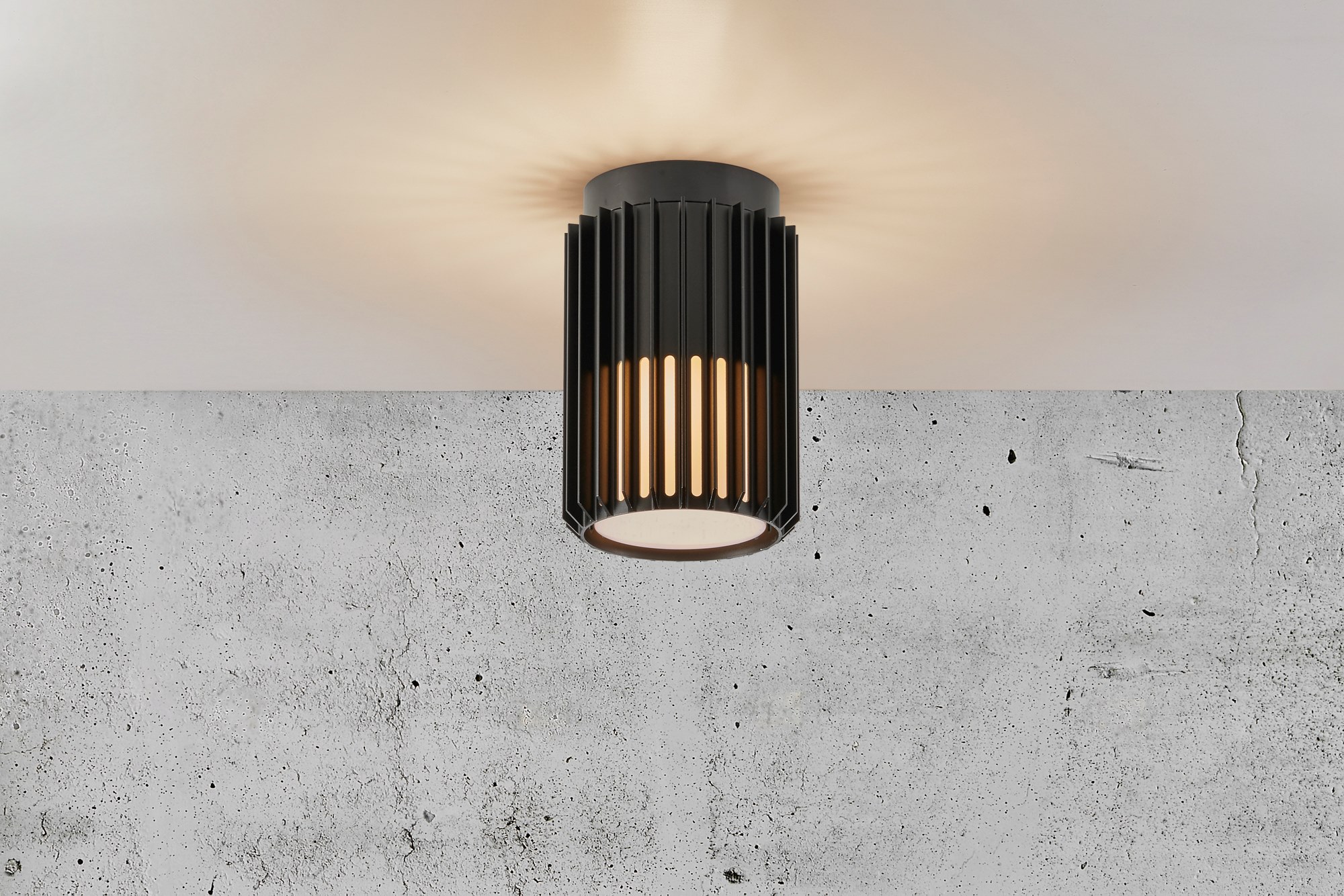 ALUDRA Dimmable aluminium outdoor ceiling lamp By Nordlux