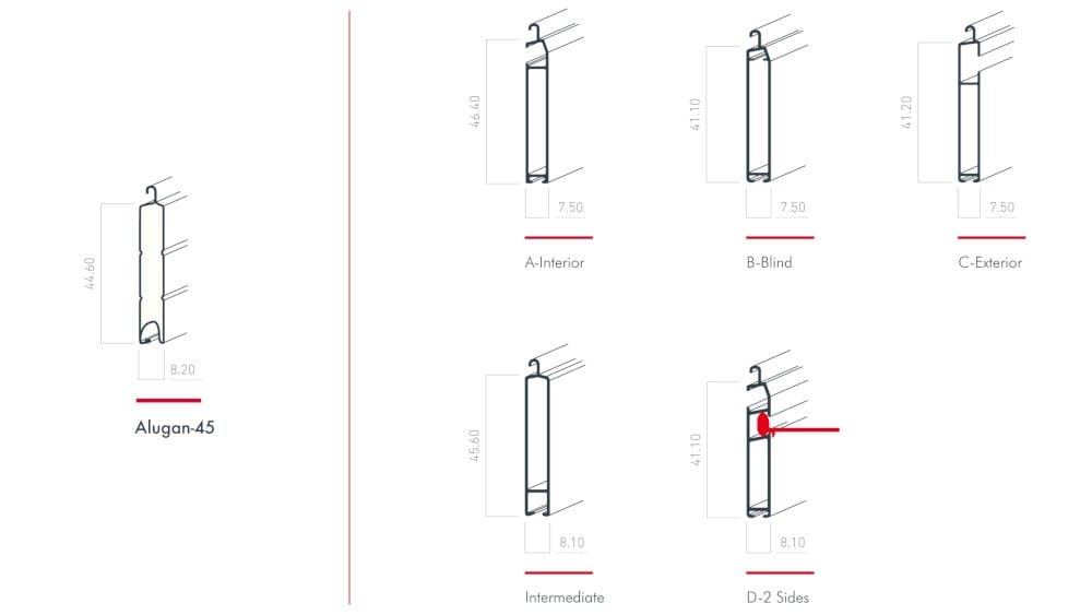 ALUGAN-45 Persiana enrollable By Saxun
