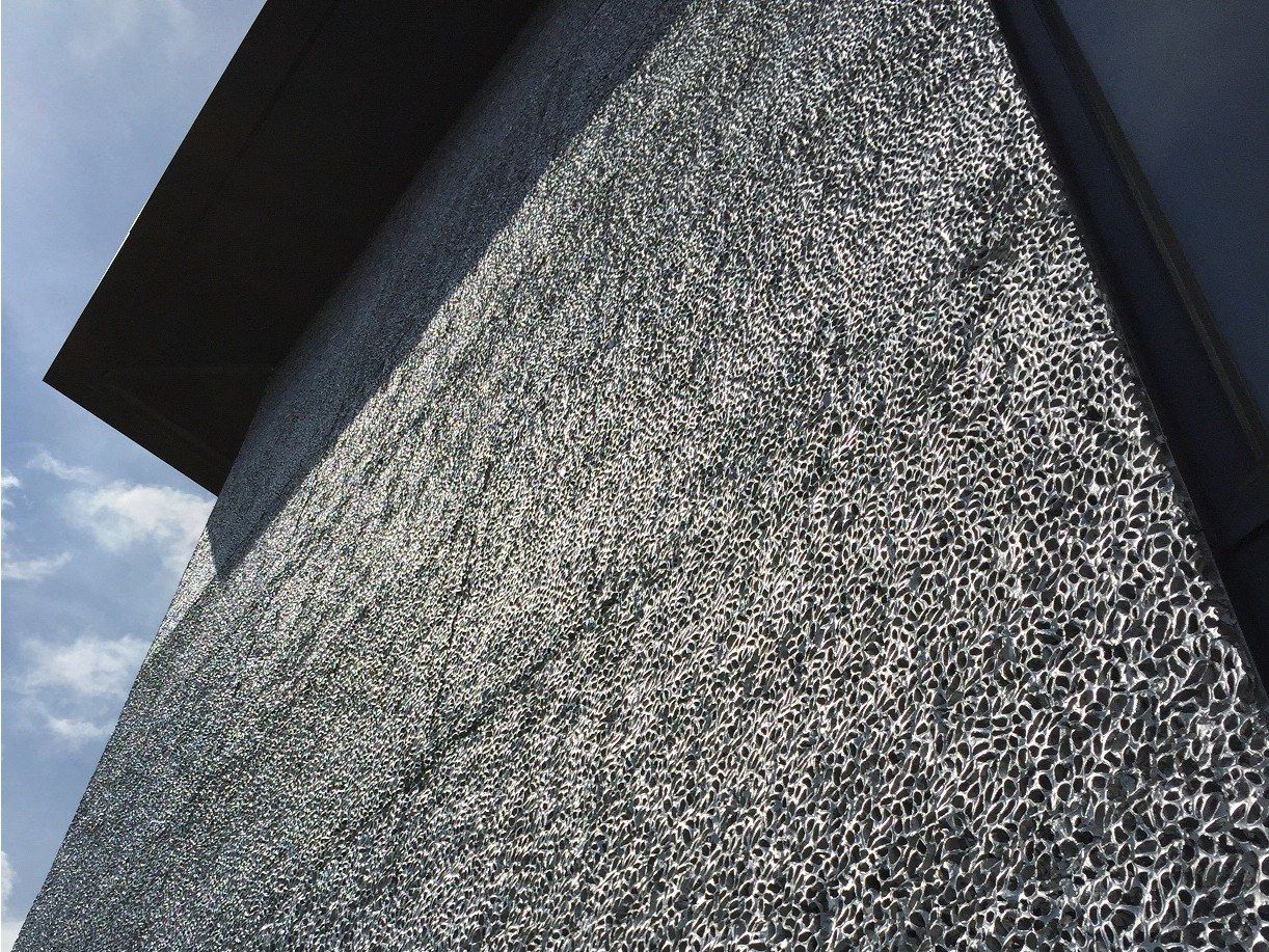 ALUINVENT® Ultralight aluminium foam facade panel By GRUPPO SOGIMI