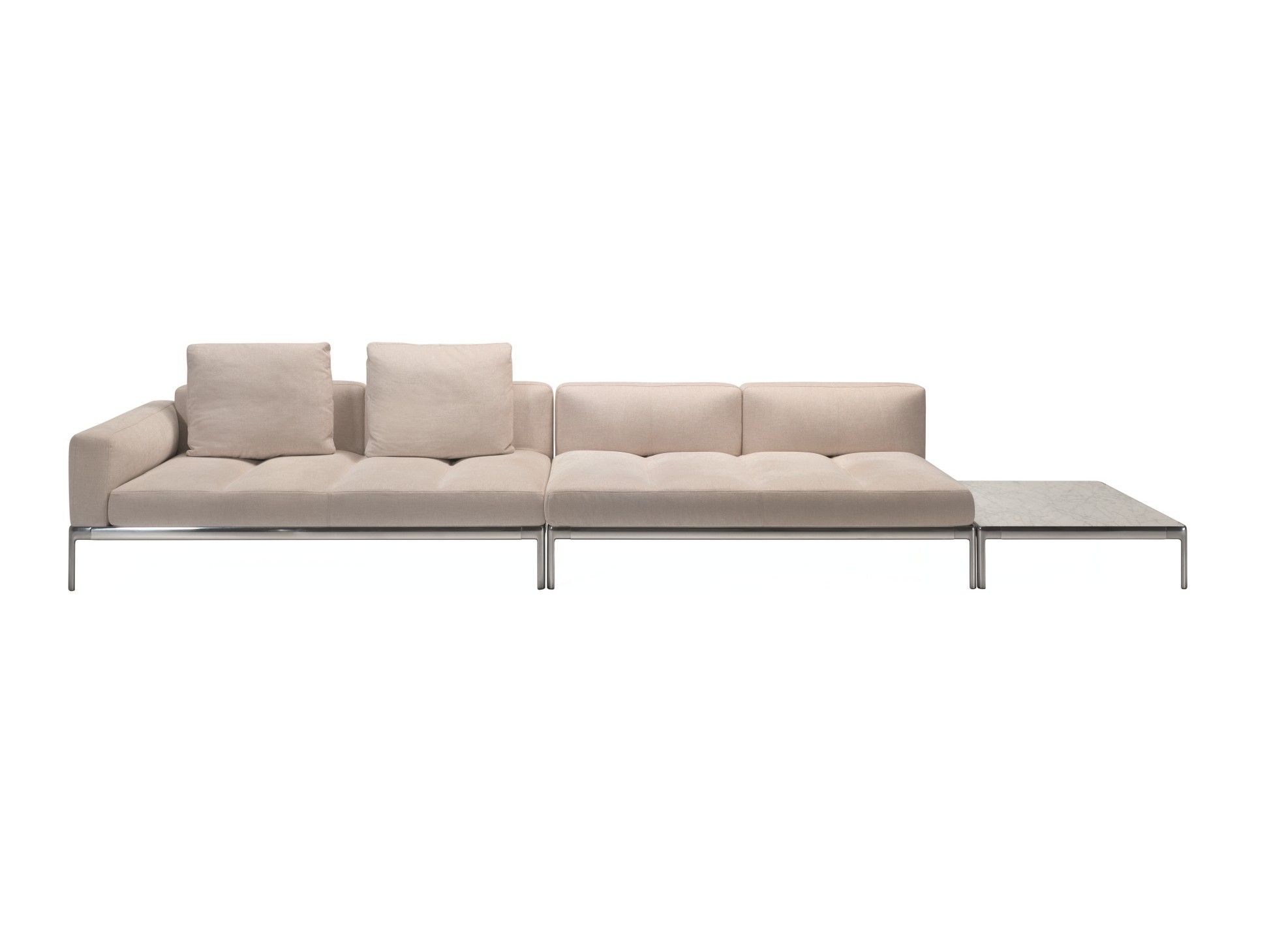 Modular fabric sofa ALUZEN EXAMPLE By Alias design Ludovica+Roberto Palomba