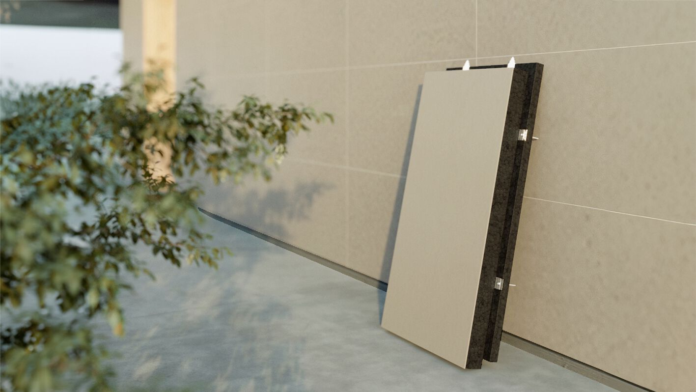 Sistema per isolamento a cappotto / Pannello per facciata ISOCLIP ...