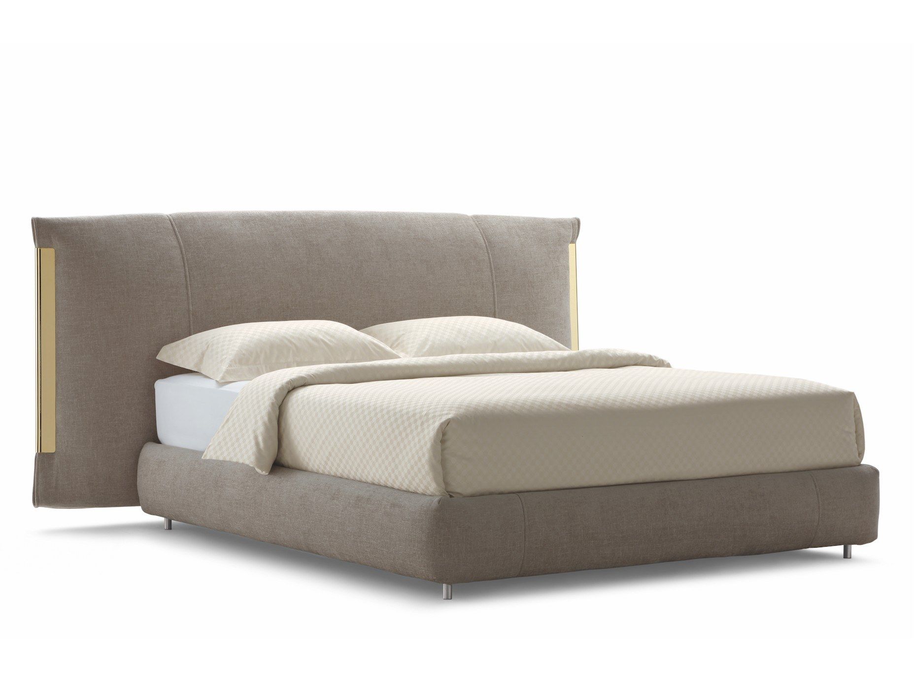AMAL Upholstered double bed By Flou