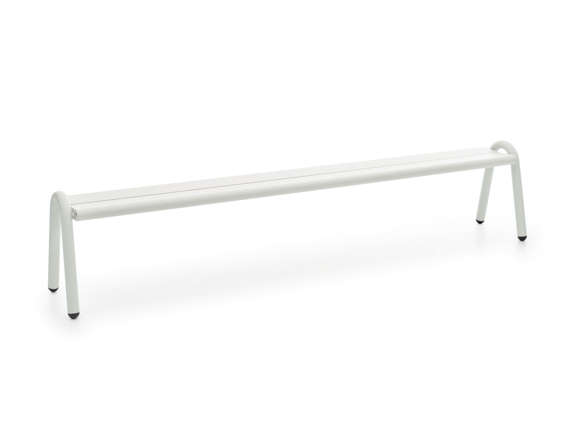 AMAI Powder coated steel bench By Extremis | design Dirk Wynants
