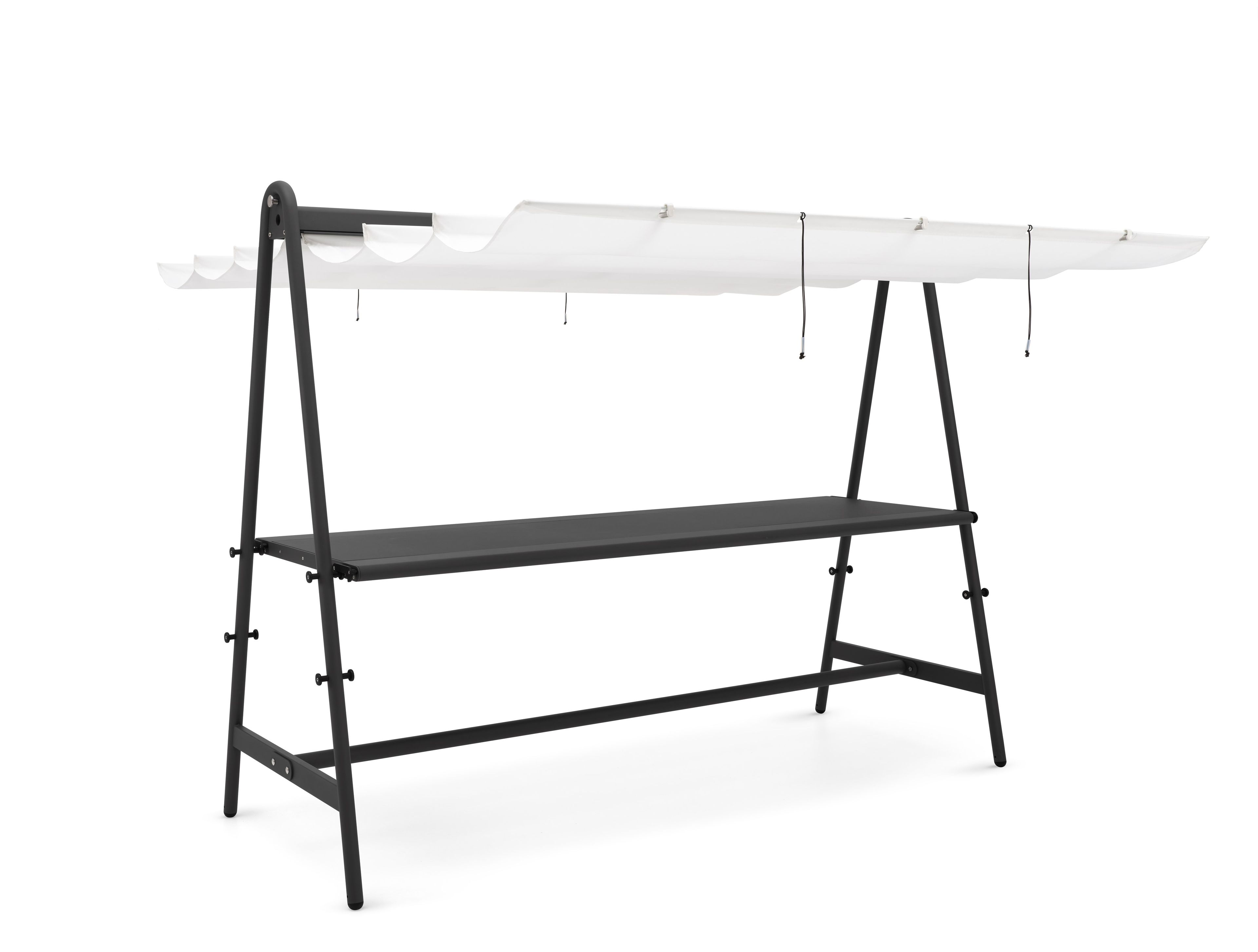 AMAi Height-adjustable rectangular table By Extremis