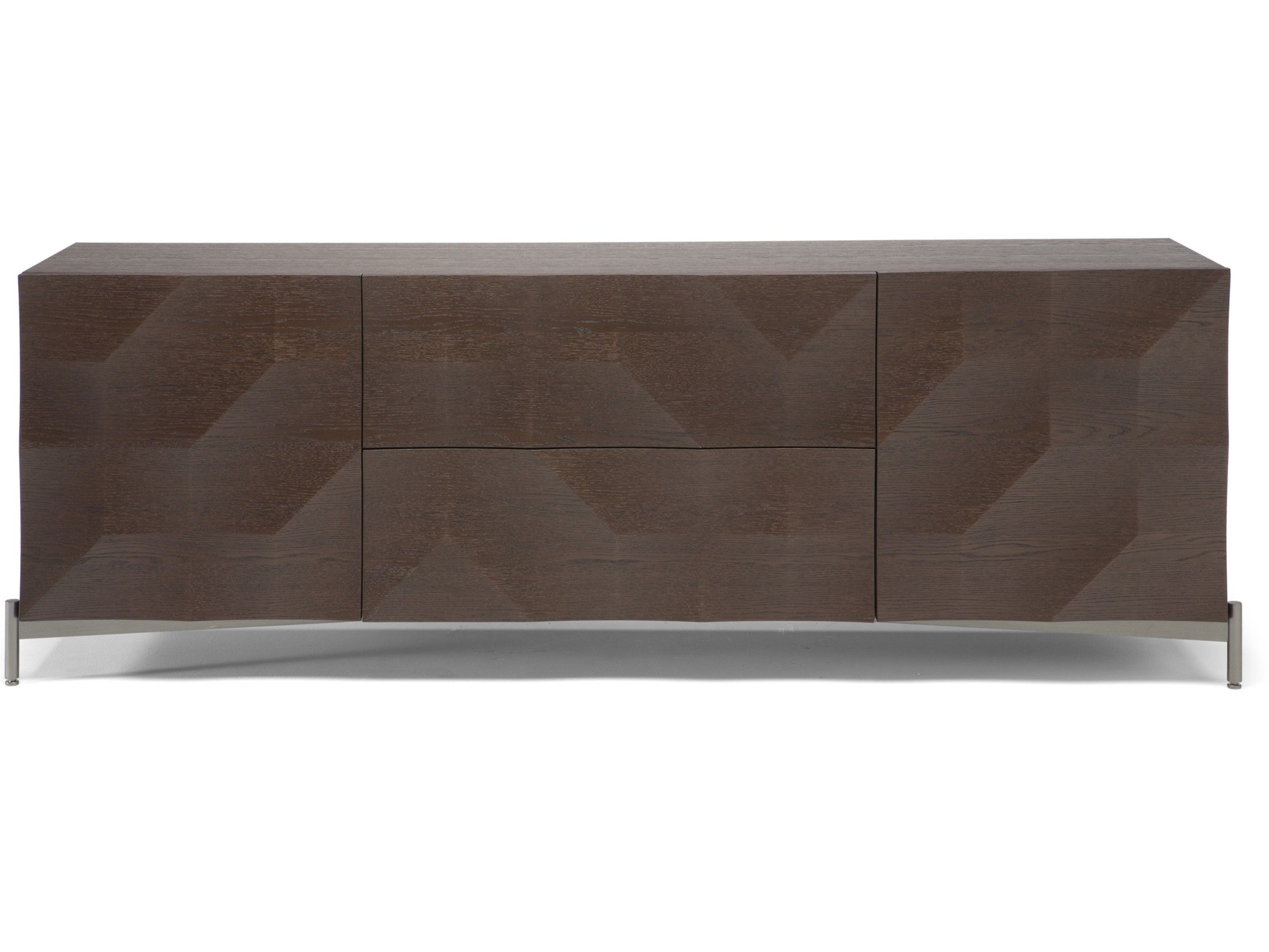 Wooden sideboard with doors with drawers AMBER By Natuzzi design Jamie ...