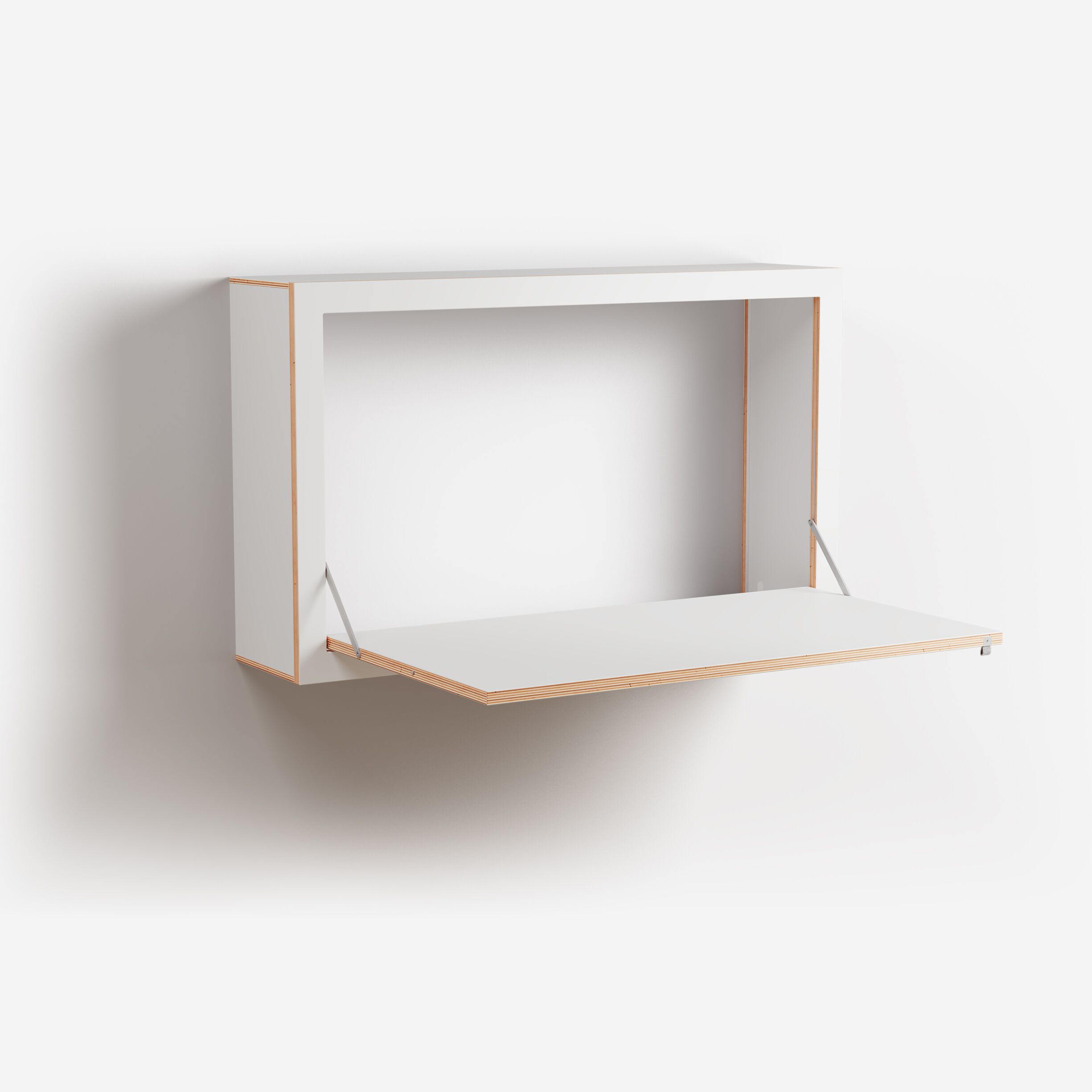 FLÄPPS BOX DESK 100x60x20 - WHITE Secretary desk By AMBIVALENZ | design ...