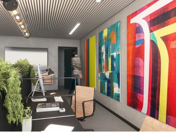 AMF Line Style Acoustic panel By Knauf Ceiling Solutions