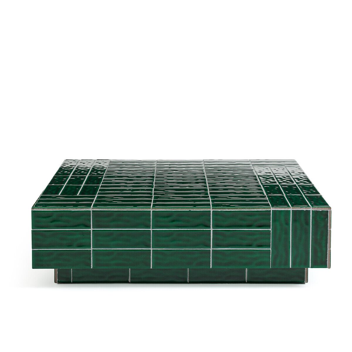 DENDI Square ceramic garden side table By AMPM