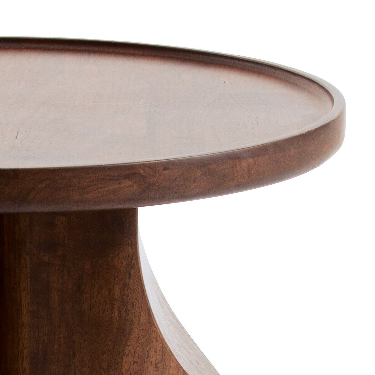 STIGIDO Round walnut side table By AMPM